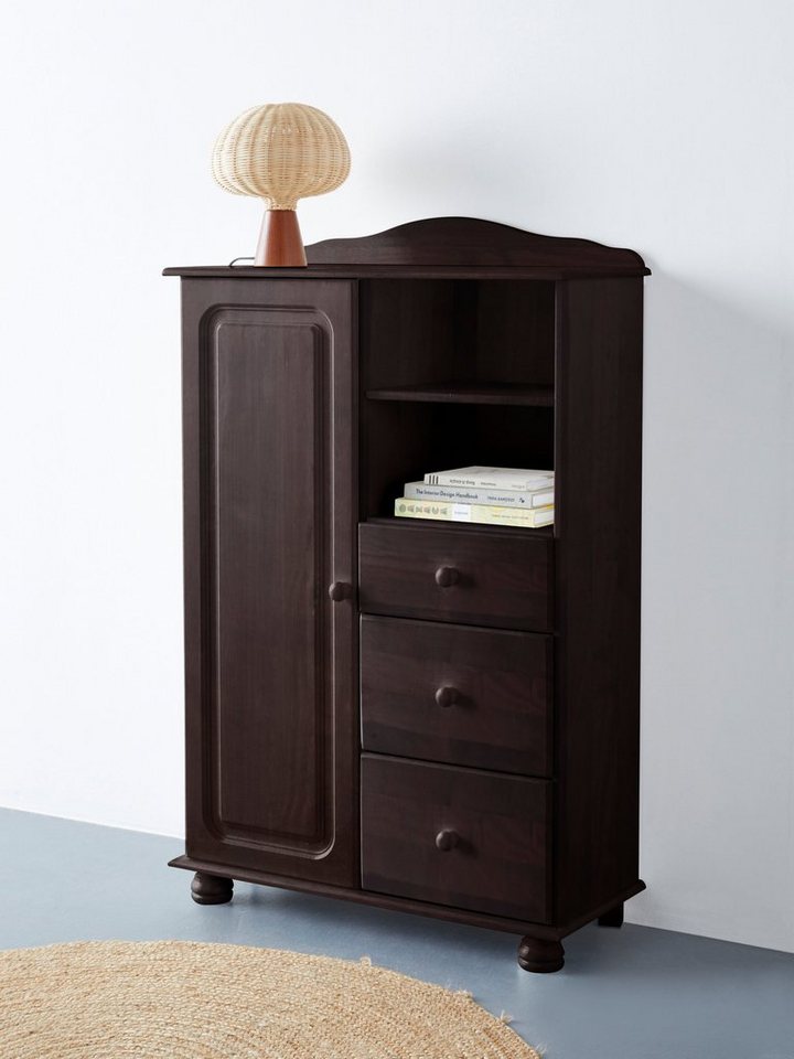 Home Affaire Highboard Mette Stauraumschrank Mit 3 Schubladen Und