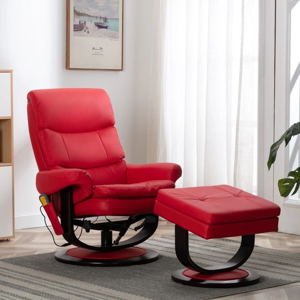 Möbelando Massagesessel Huisheim Inkl Fußhocker Aus Kunstleder In