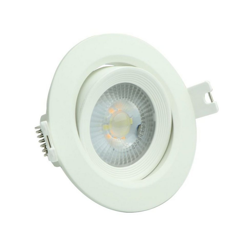 Luxula Led Einbauleuchte Led Cct Downlight Schwenkbar 7w 718lm 38