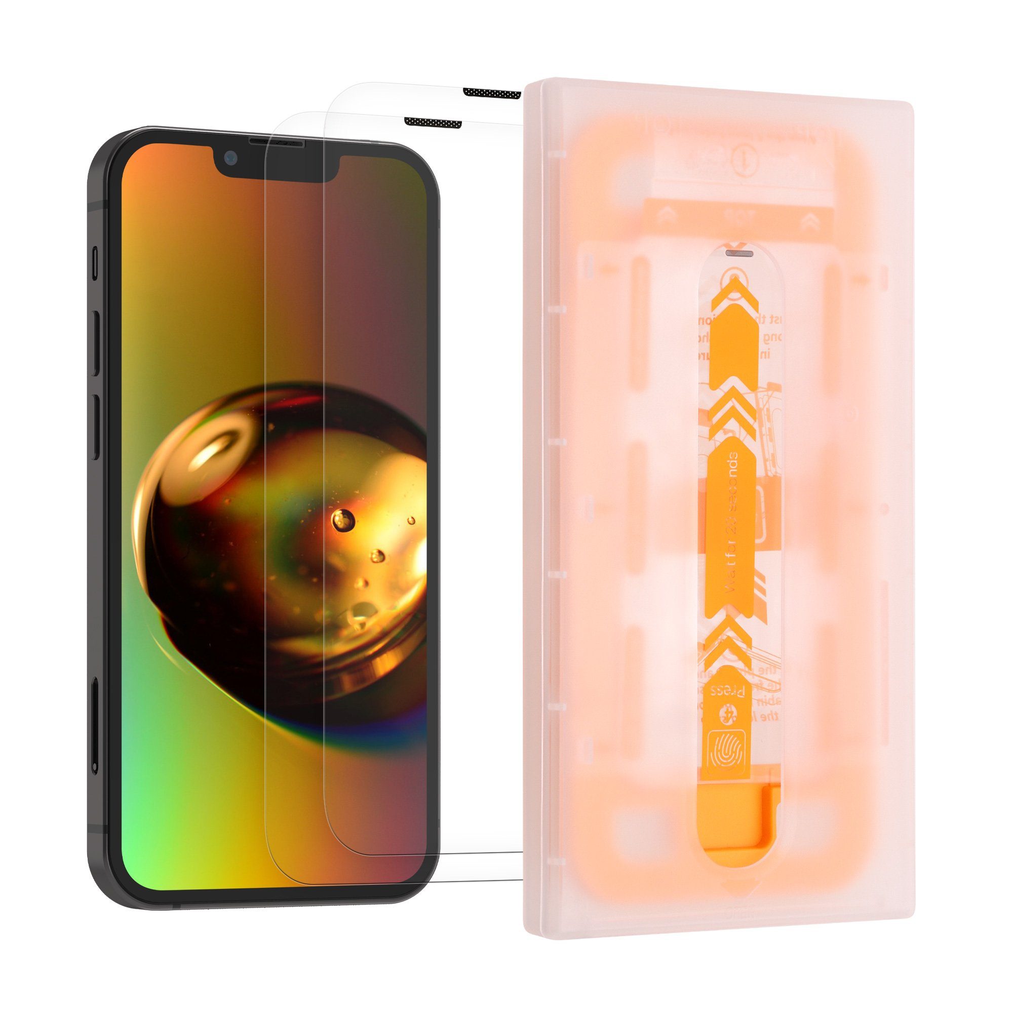 Kalibri Schutzfolie 2x Folie Für Apple Iphone 13 Mini Glas Handy