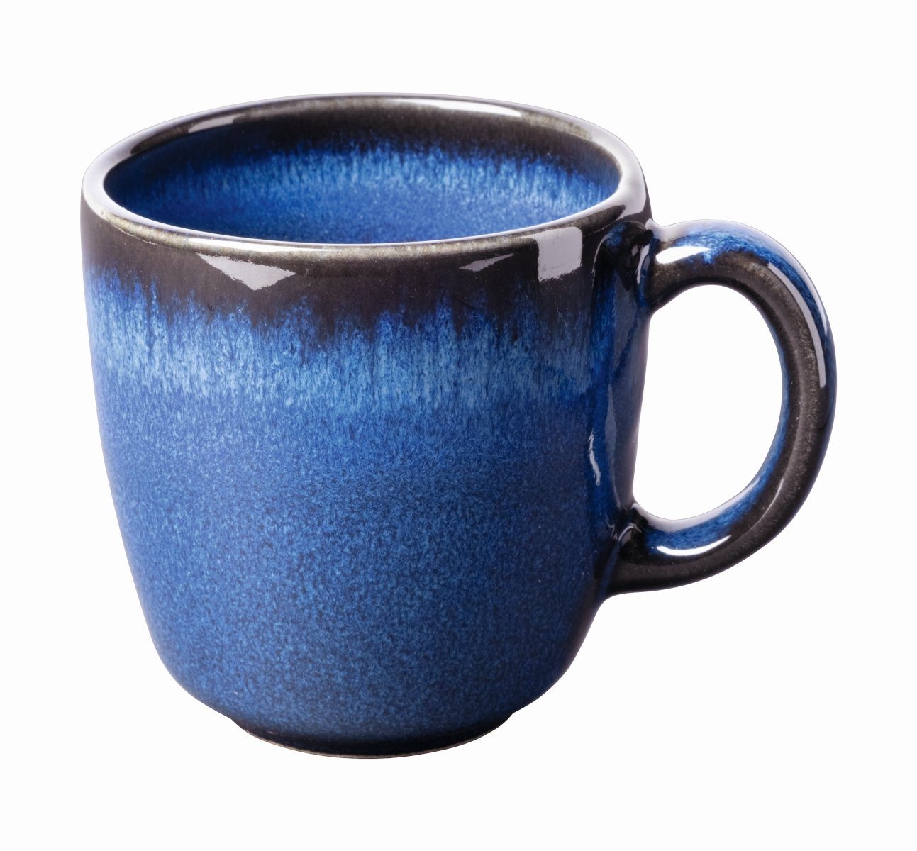 like. by Villeroy & Boch Tasse Lave bleu Kaffeetasse, 190 ml, Steingut, Lave bleu Kaffeeobertasse