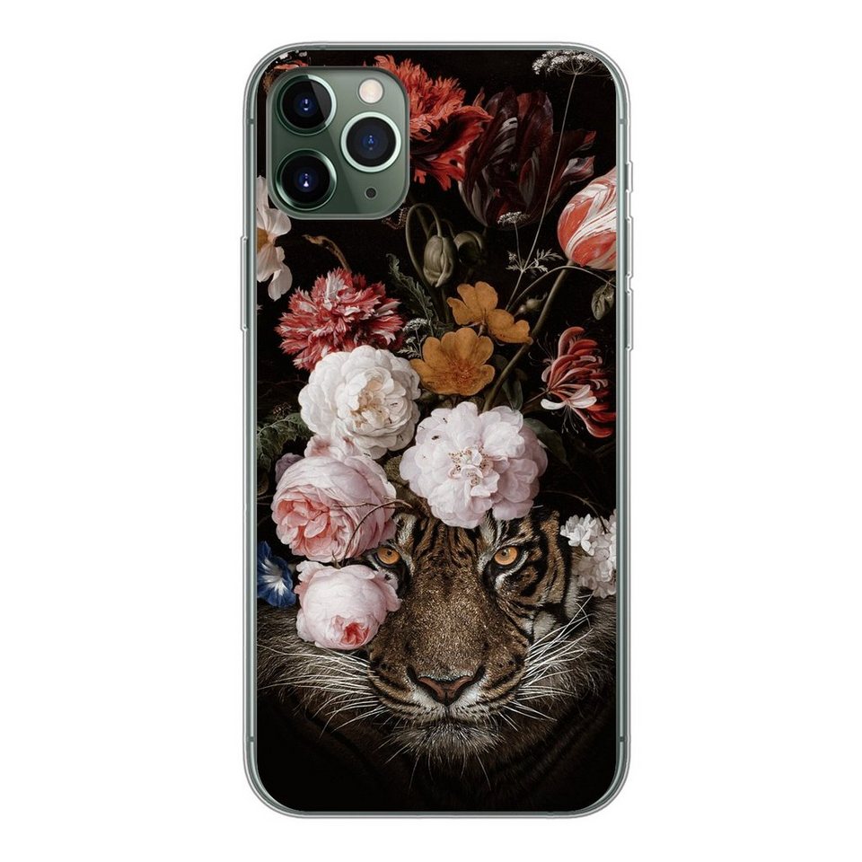 Muchowow Handyhülle Blumen Jan Davidsz De Heem Tiger Gemälde