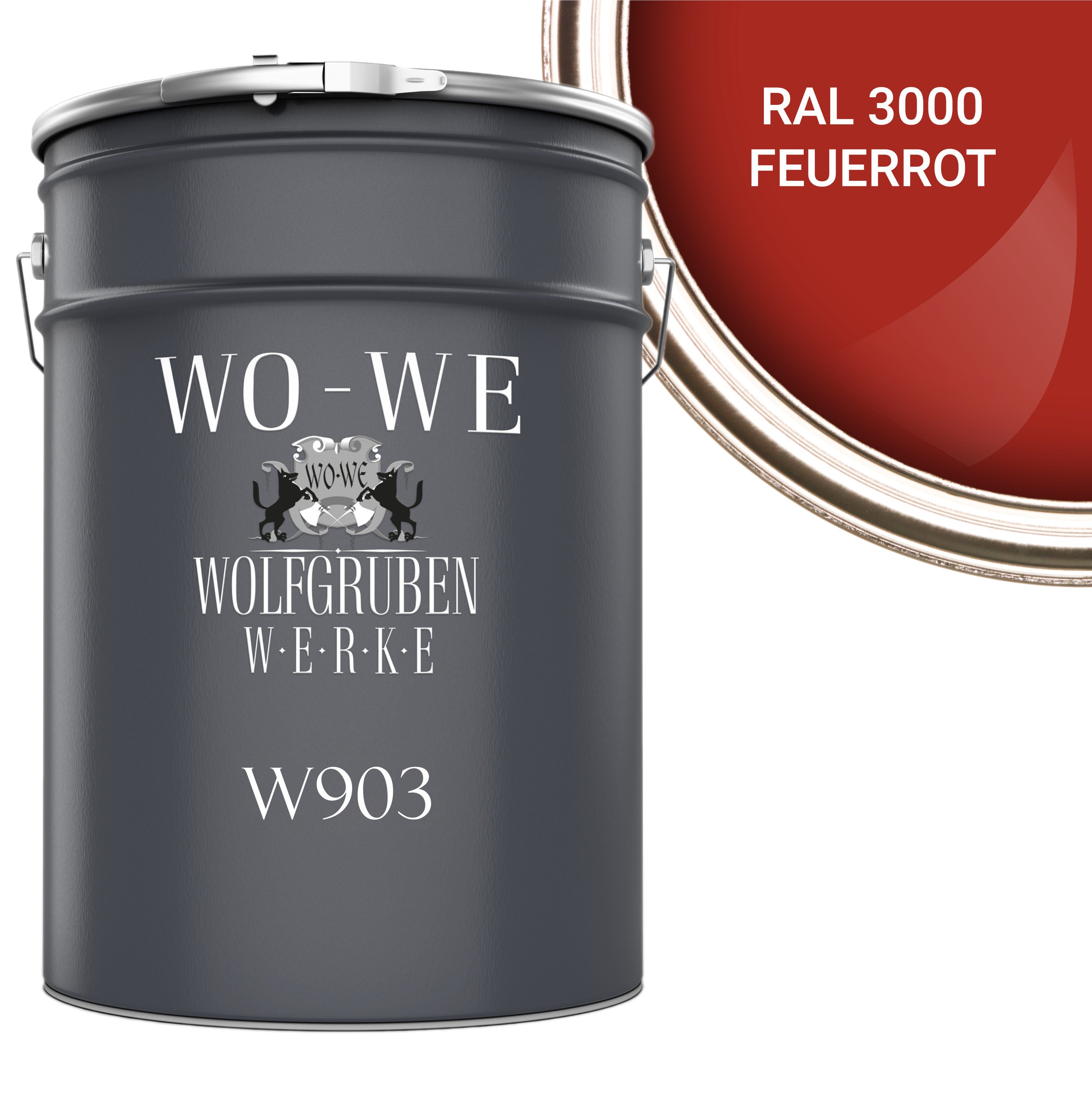 WO-WE Heizkörperlack Heizkörperfarbe Heizungsfarbe W903, 1-10L, Wasserbasis