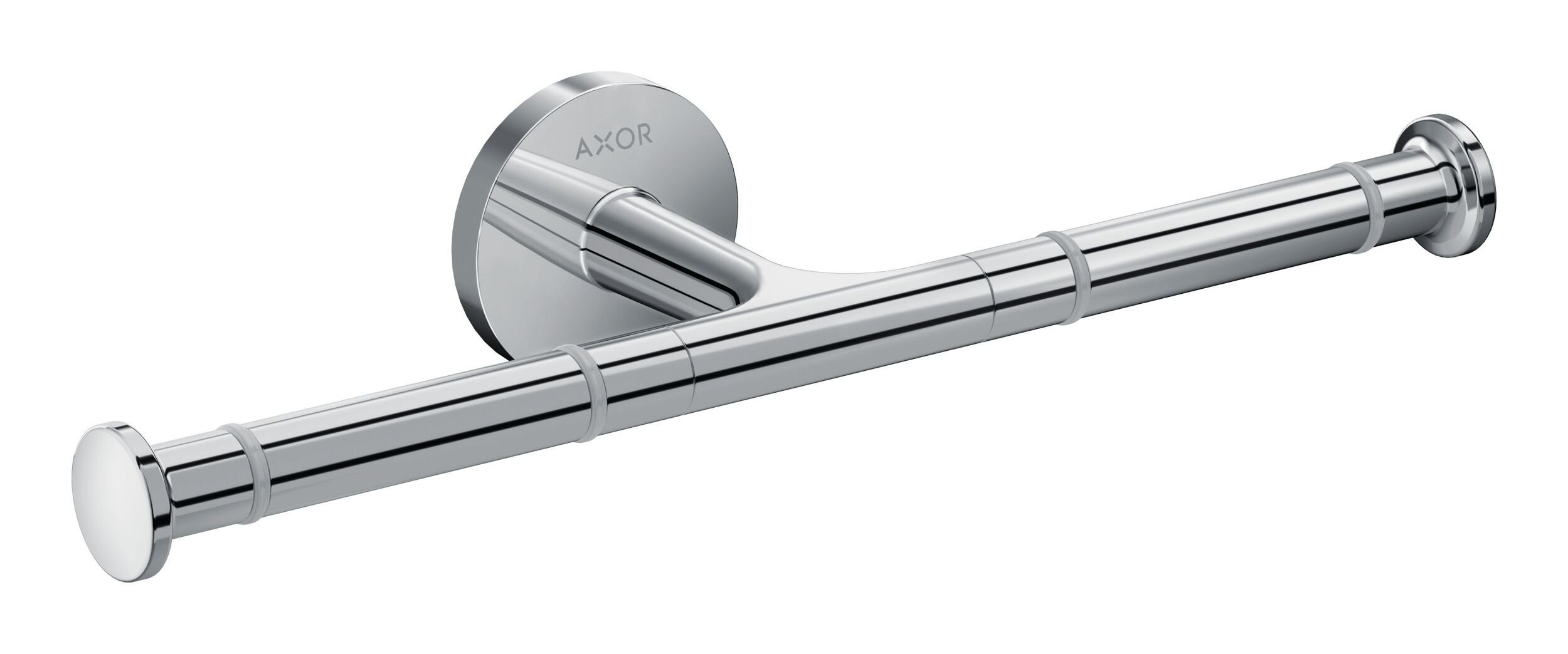 hansgrohe Toilettenpapierhalter Axor Universal Circular, Doppelt - Chrom