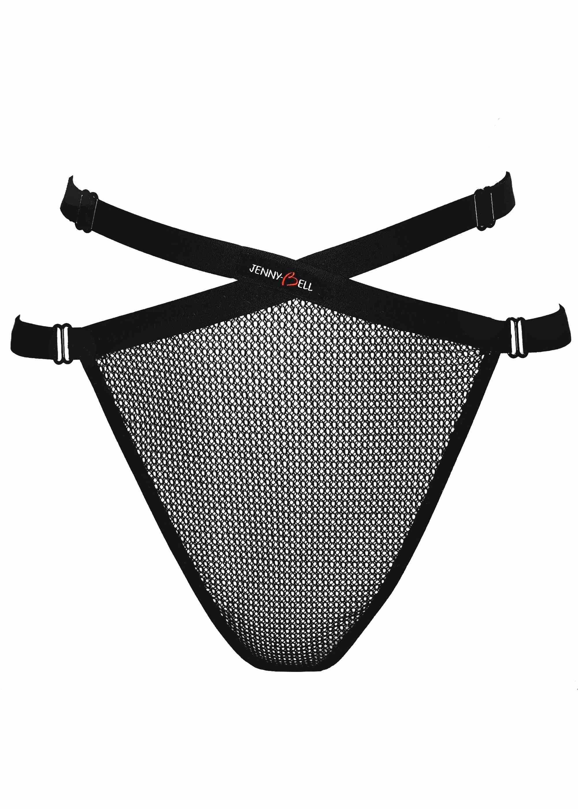 Jenny-Bell String Addiction String schwarz (String, 1-St., Spitze/Netz)