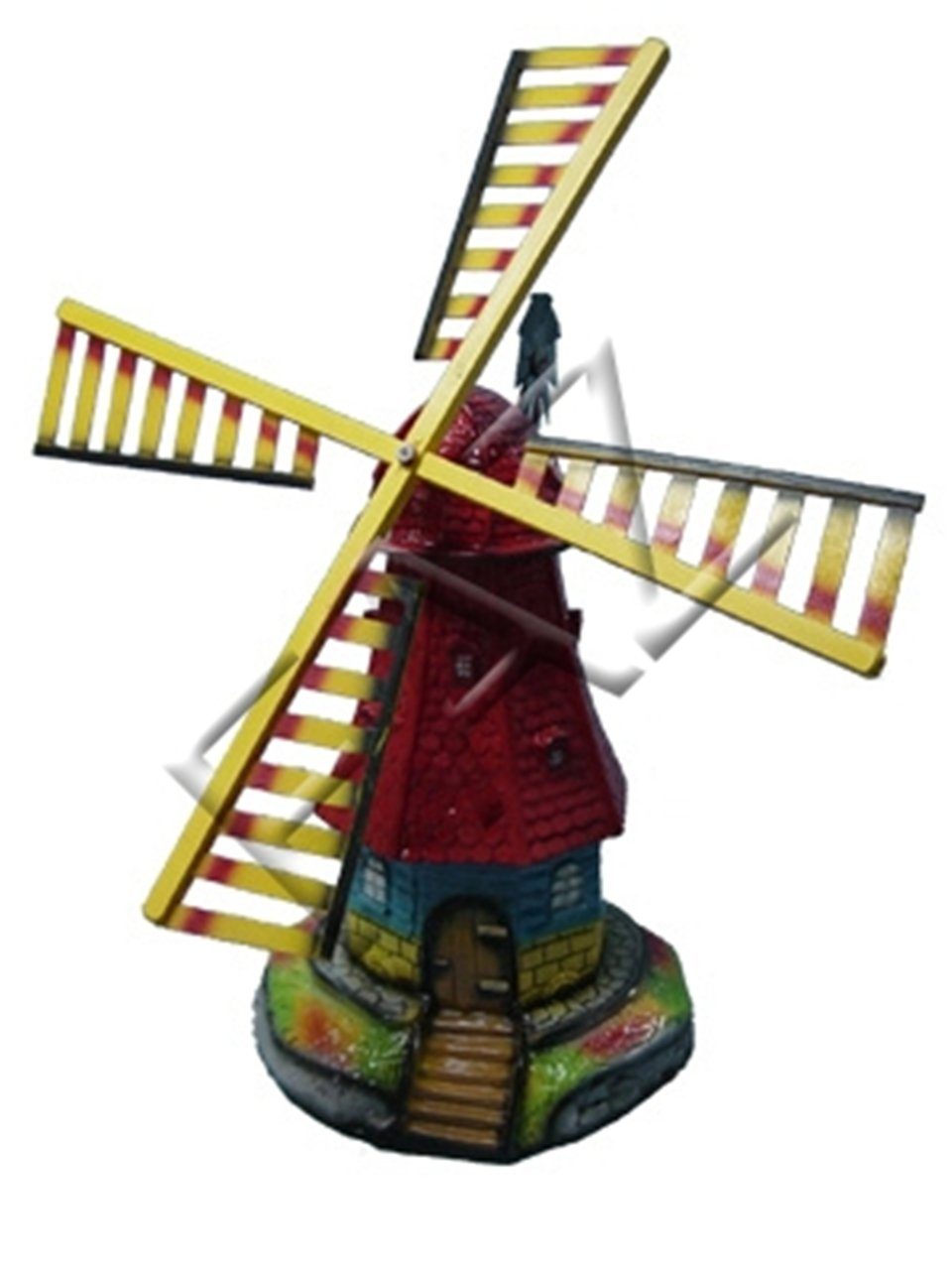Jvmoebel Dekofigur Design Mühle Figur Statue Skulptur Figuren