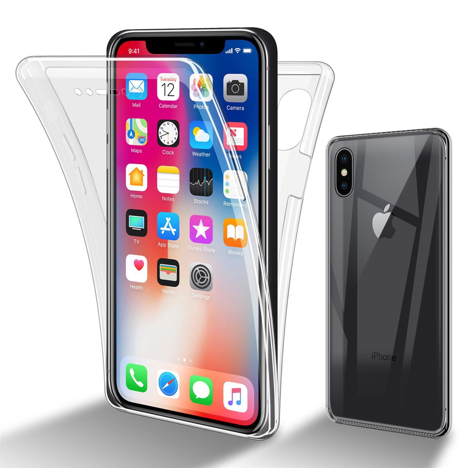Cadorabo Handyhülle Für Apple Iphone X Xs Hülle Apple Iphone X Xs