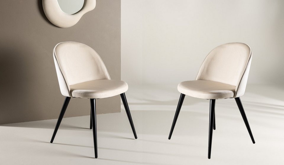 Bourgh Esszimmerstuhl Vilvi 2er Set Esstischstühle Stühle In Beige