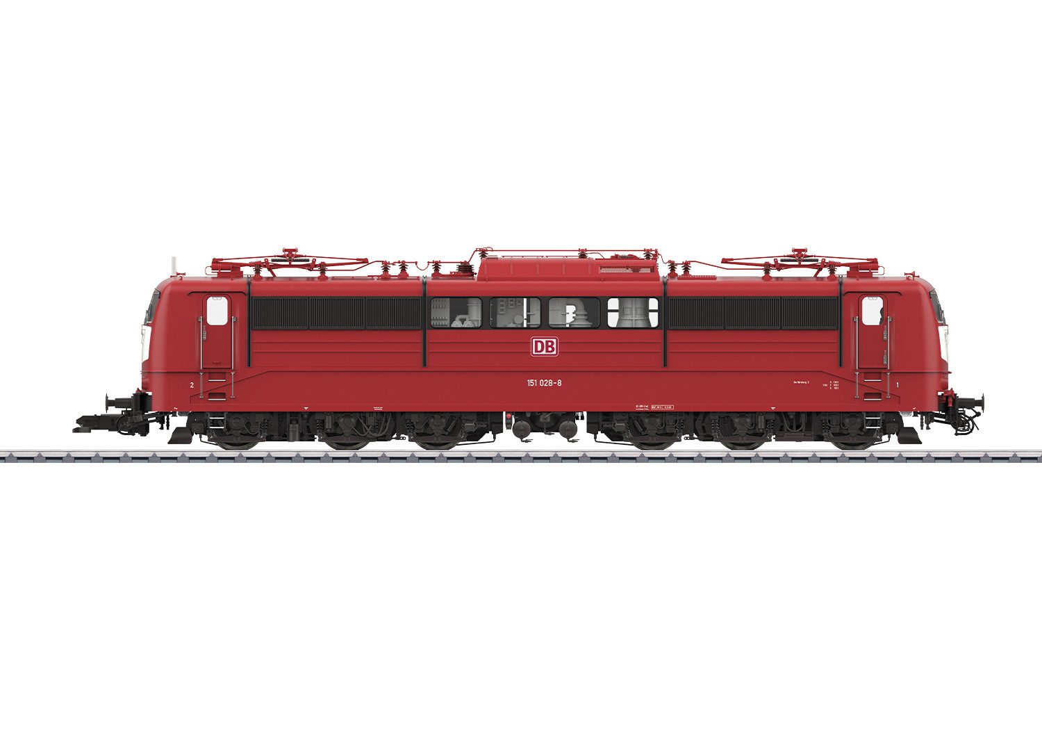 Märklin Modelleisenbahn-Set Märklin 55254 Spur 1 E-Lok BR 151 DB AG