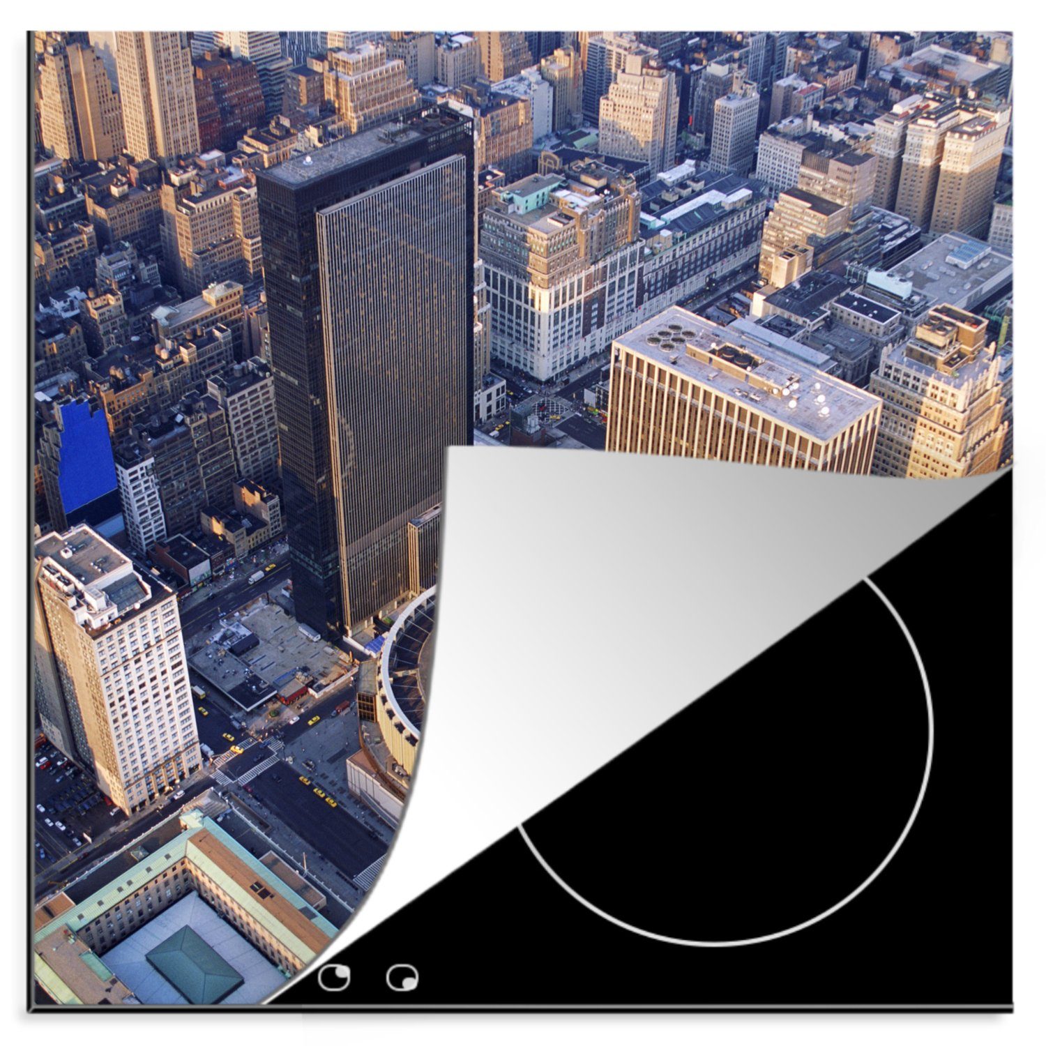 Muchowow Herdblende Abdeckplatte New York Amerika Zentrum Vinyl