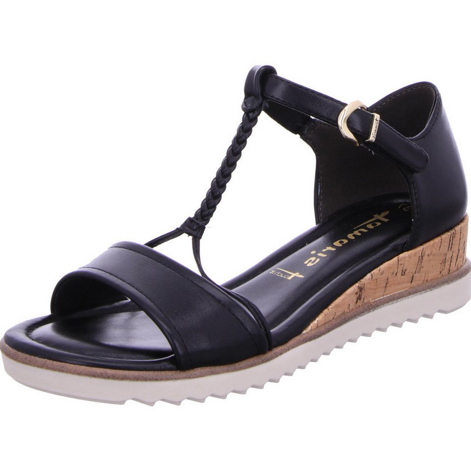 Tamaris Sandalette Sommerschuh Sandale Keilabsatz Mit Praktischem