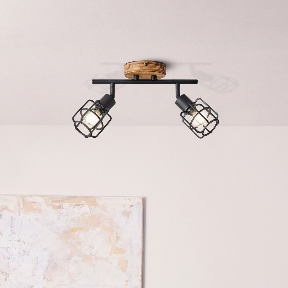 Lightbox Deckenstrahler Ohne Leuchtmittel Spotrohr Gitter