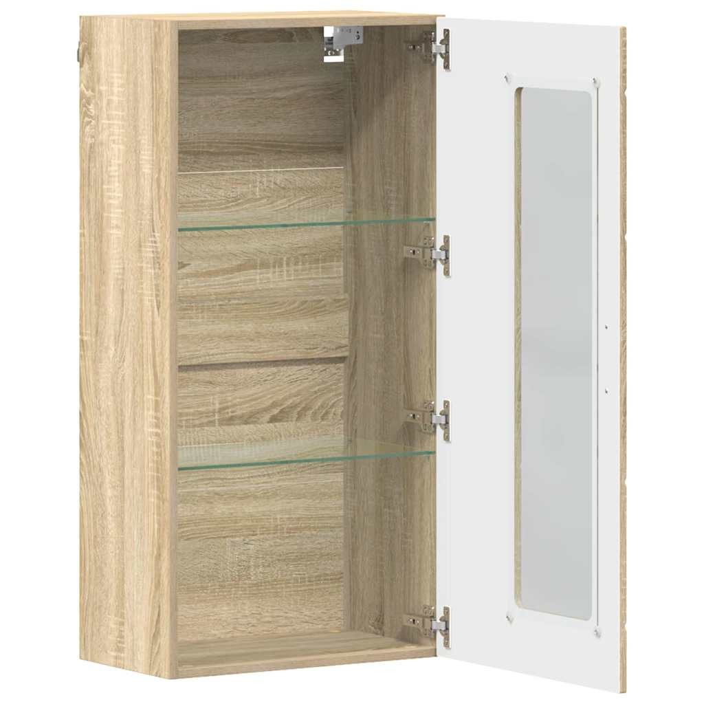 vidaXL Mehrzweckschrank 50 x 29 x 100 cm Wandmontierter Schrank mit ...