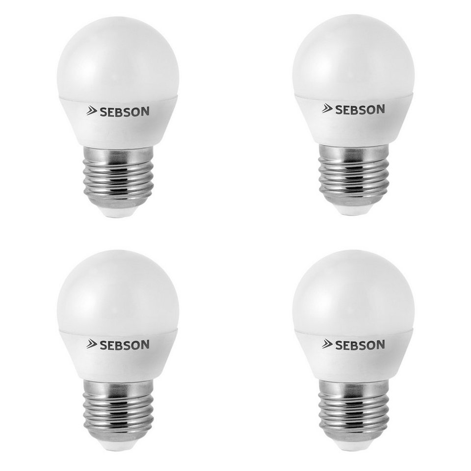 SEBSON LED-Leuchtmittel LED Lampe E27 6W warmweiß 3000k 400lm 230V ... SEBSON LED-Leuchtmittel LED Lampe E27 6W warmweiß 3000k 400lm 230V ...