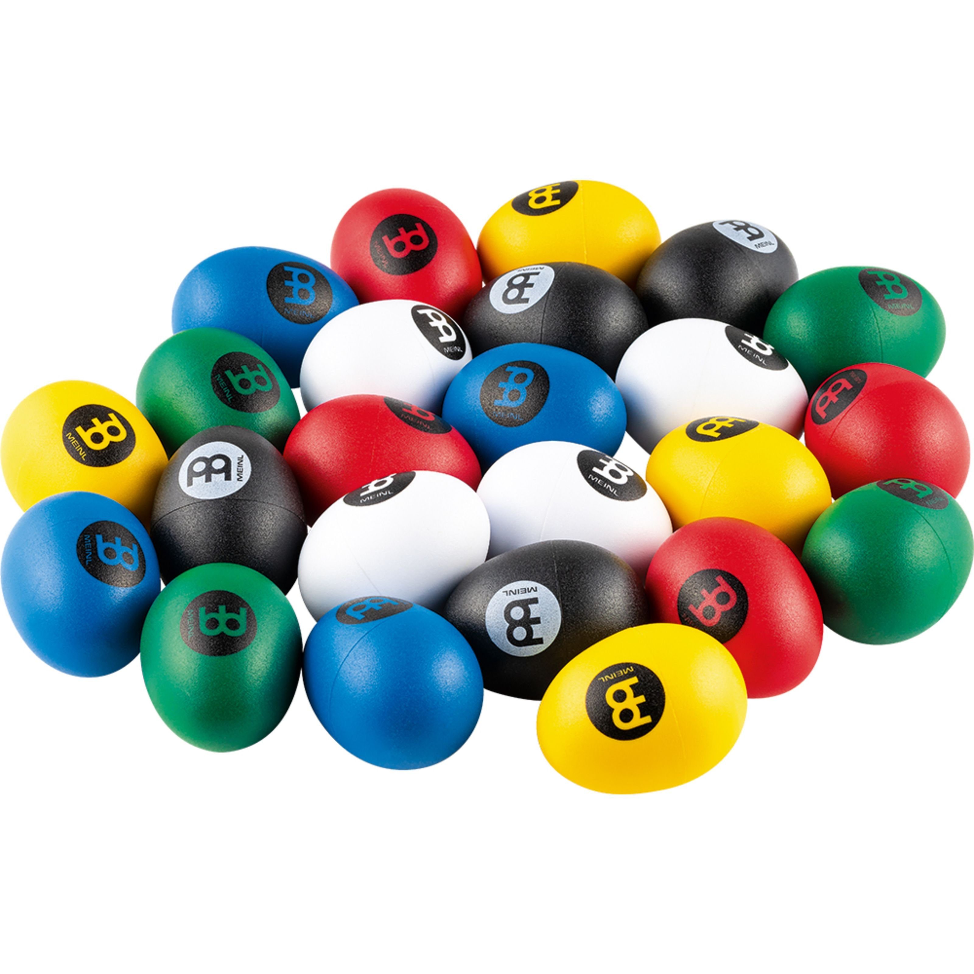 Meinl Percussion Shaker, Egg Shaker Set Multicolor 24 Stück - Shaker