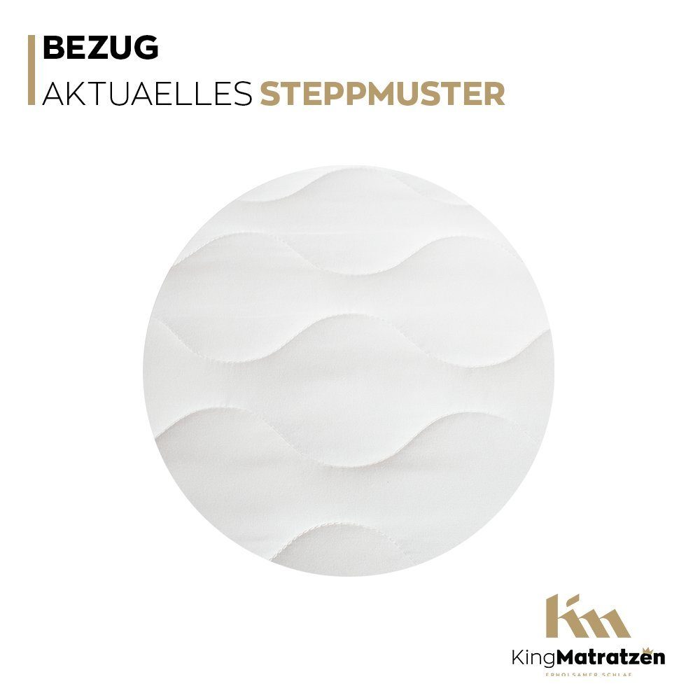 Matratzenschutzbezug Matratzenbezug KingBEZUG 90 x 200 x 16 cm Ersatz ...