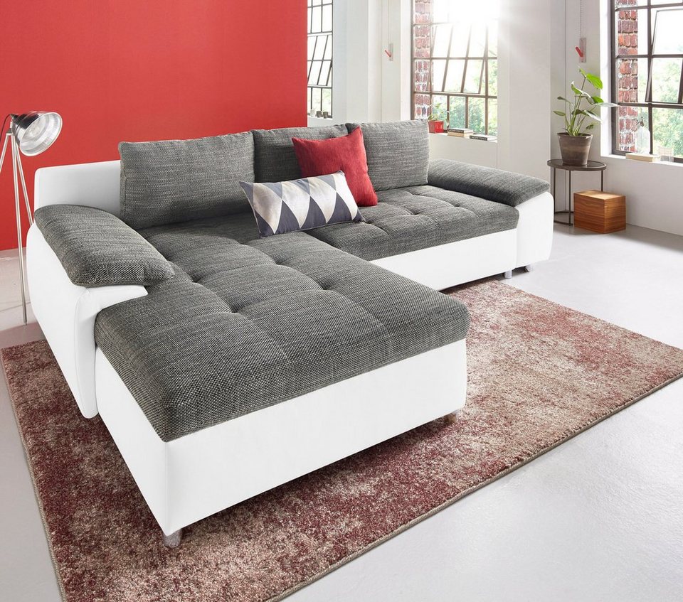 Sitandmore Ecksofa Labene L Form Wahlweise Mit Bettfunktion Und