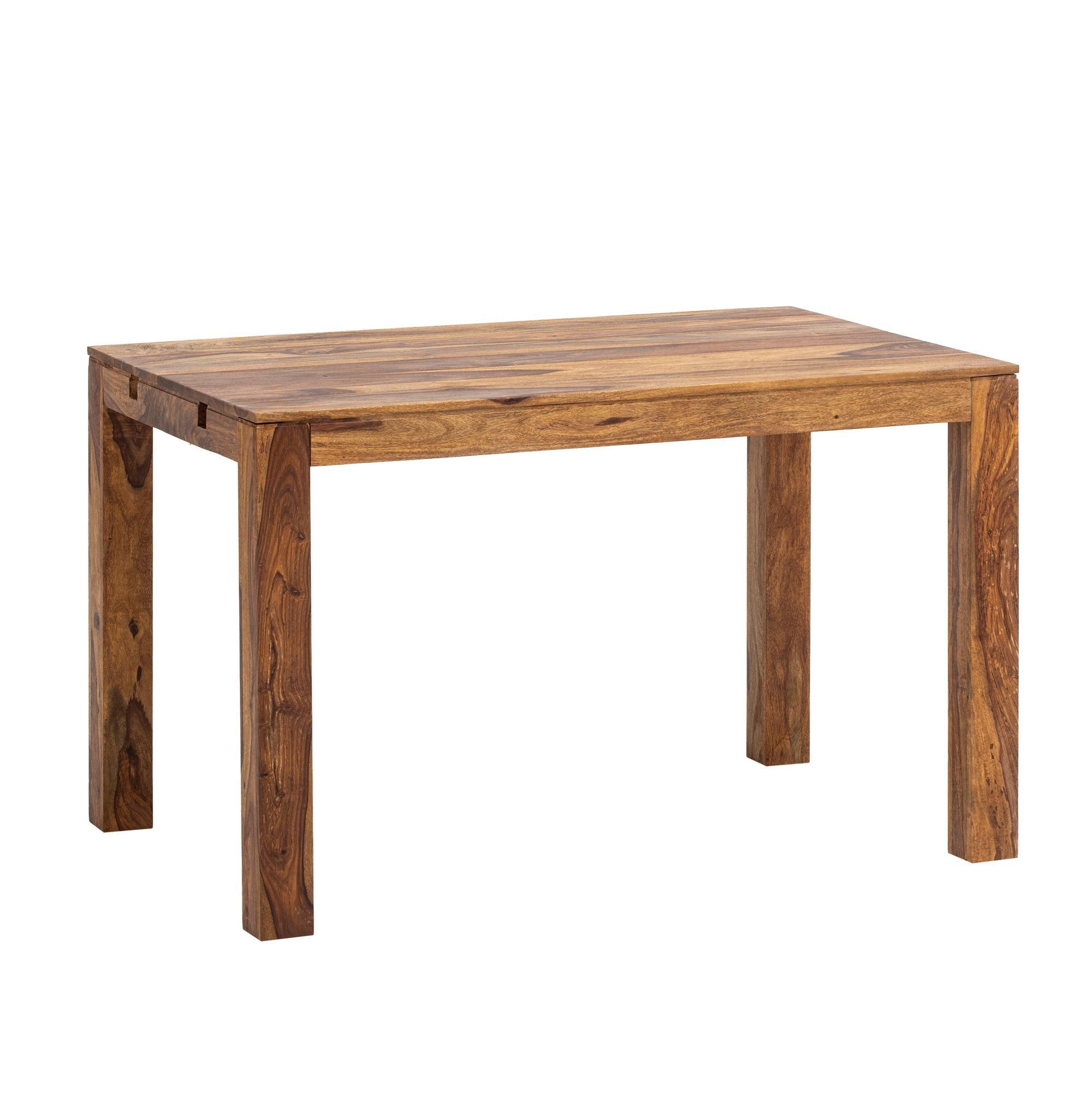 Wohnling Esstisch Wl7043 120 Cm Sheesham Massivholz Rechteckig