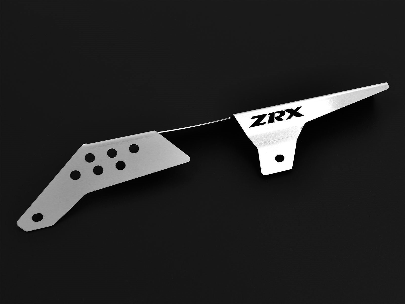 ZIEGER Kettenschutz Kettenschutz für Kawasaki ZRX 1100 BJ 1997-01 Logo silber