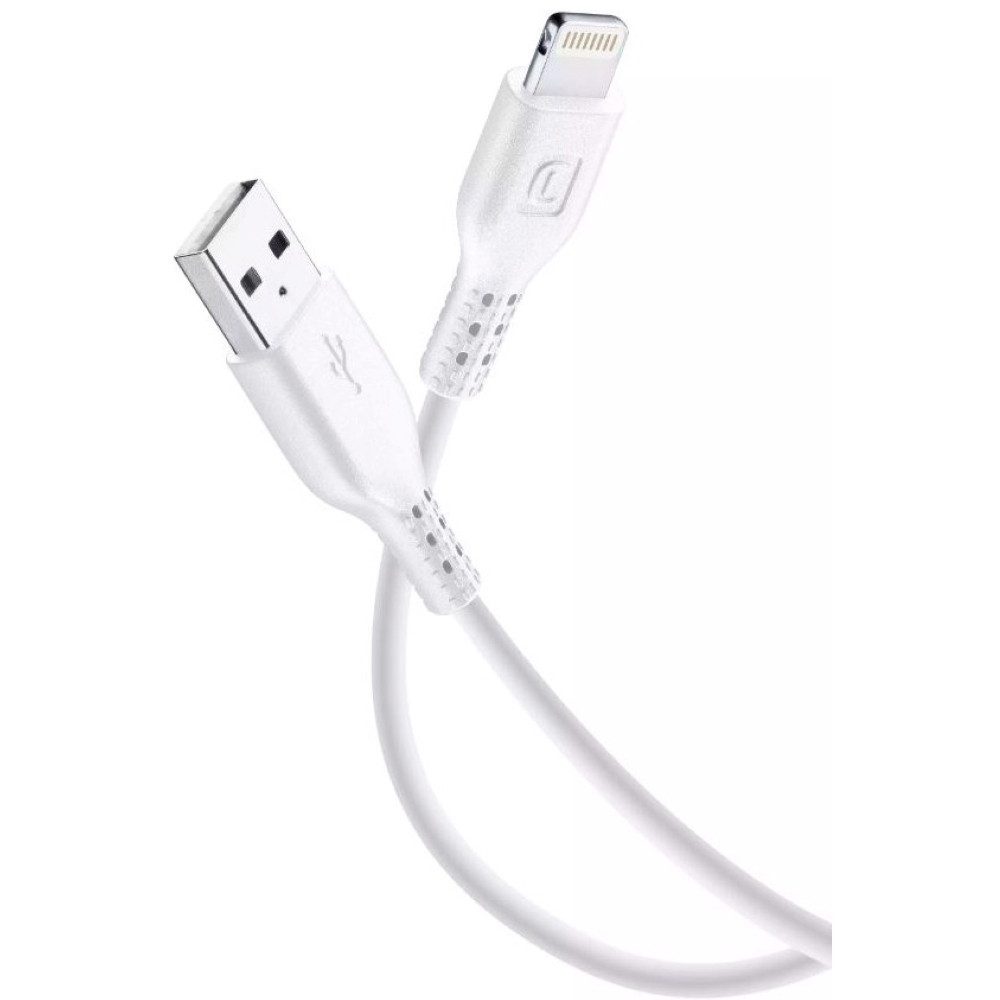 Cellularline USB Kabel 1,2m Lightning auf Apple Lightning Elektro-Adapter USB-A und Apple ...