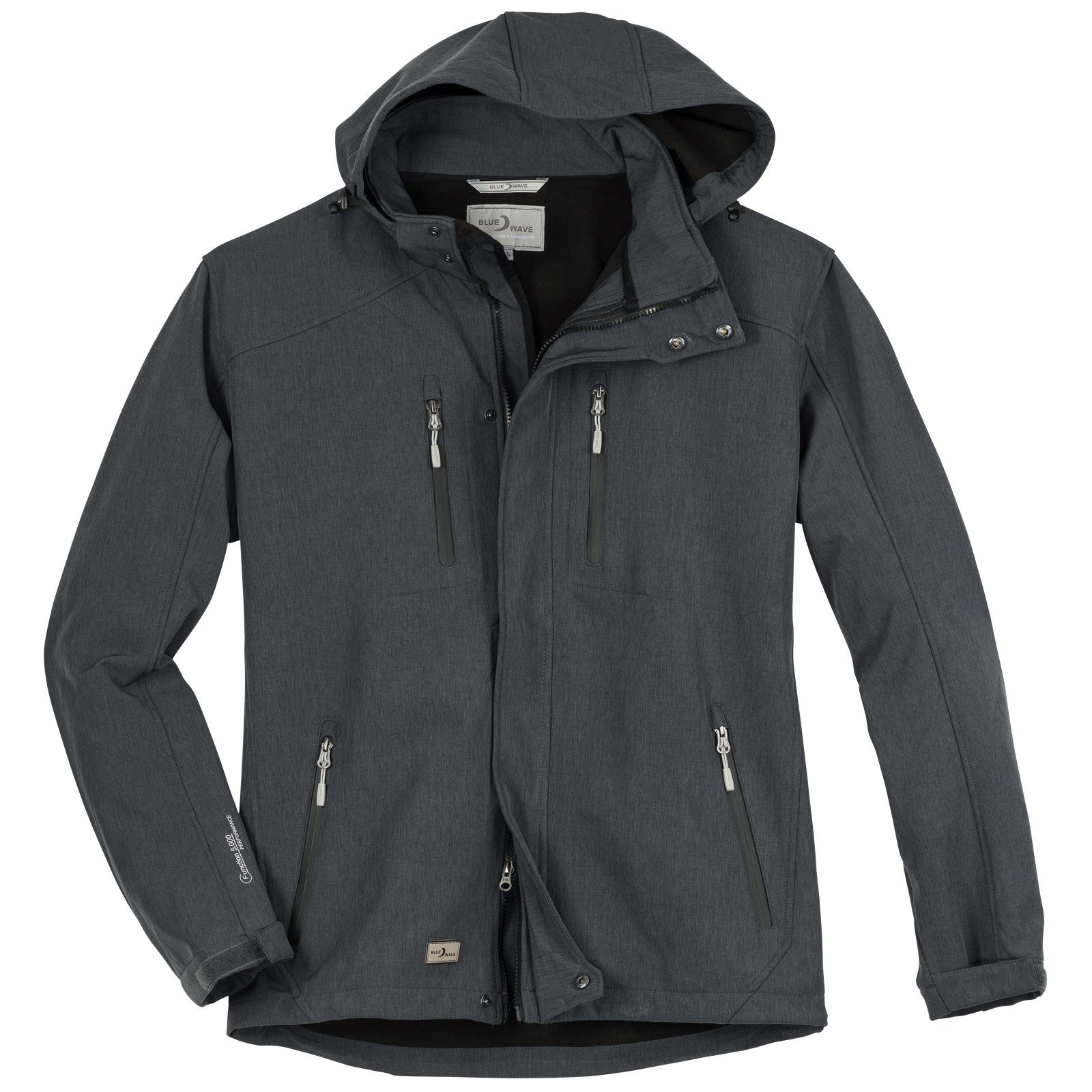 Blue Wave Softshelljacke Große Größen Herren Softshelljacke Jakob