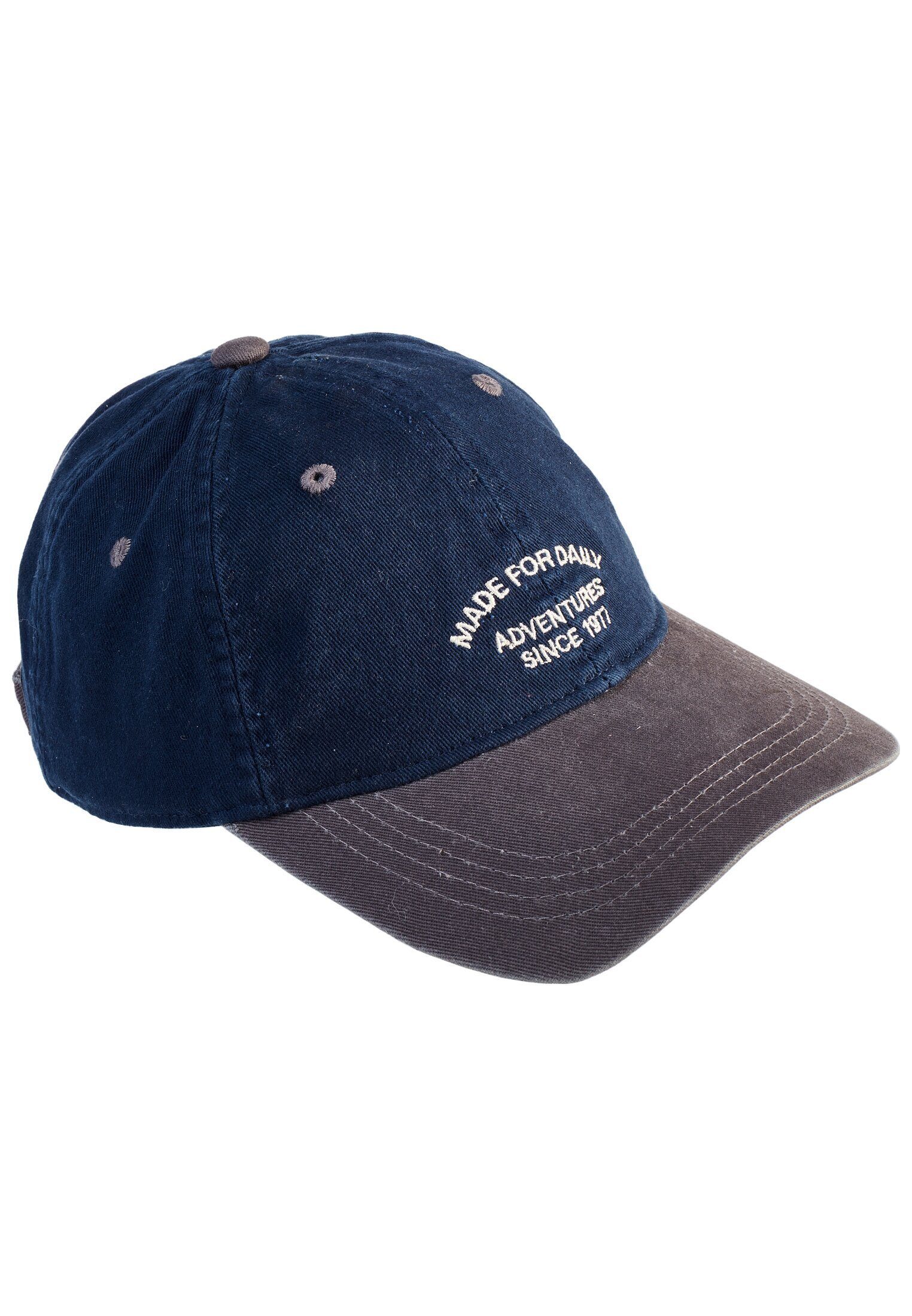 camel active Baseball Cap aus Baumwolltwill, Baseballcappy, Baseballkappe