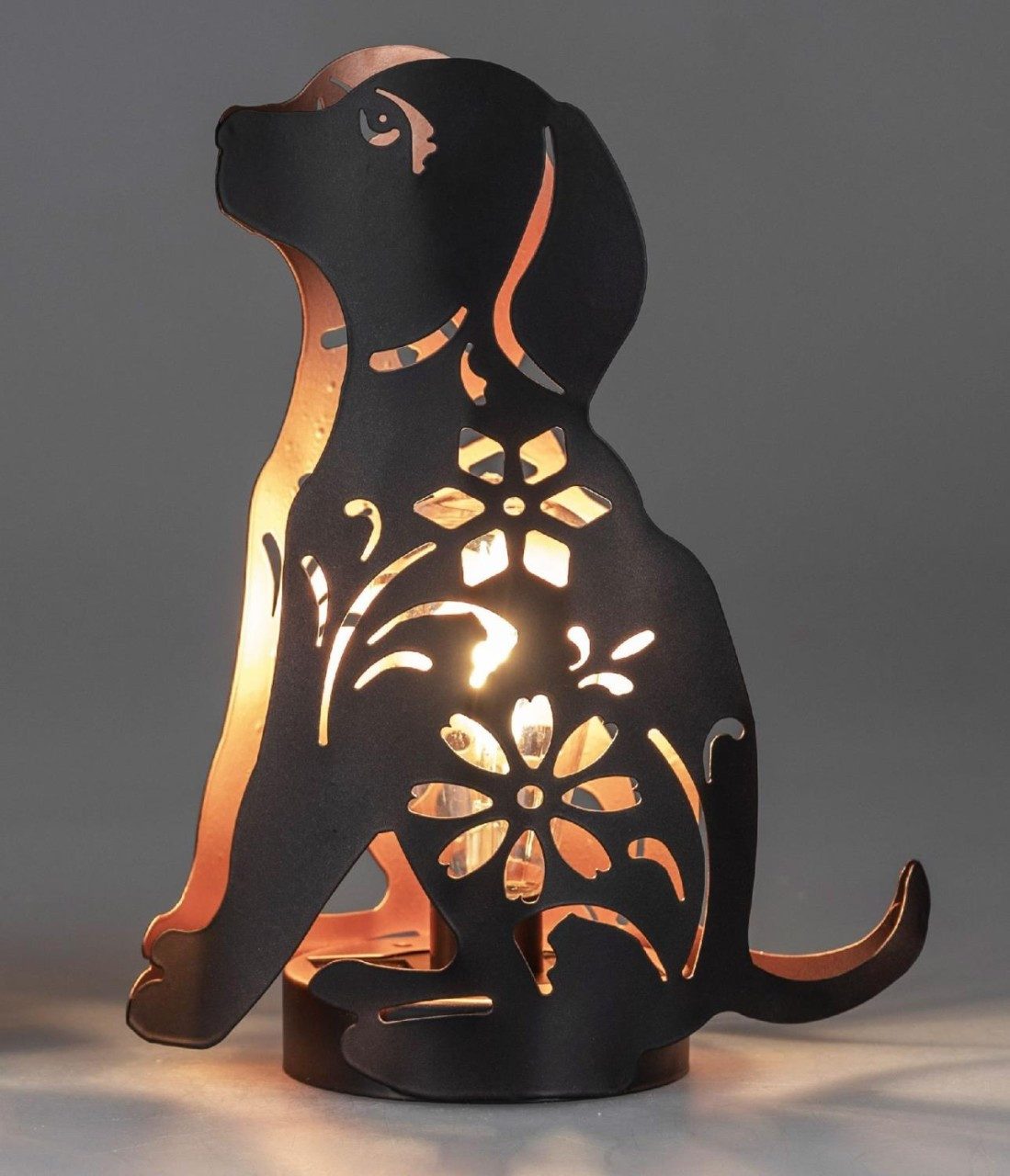Formano Dekofigur Sommerzeit Schwarz B22cm H26cm Metall