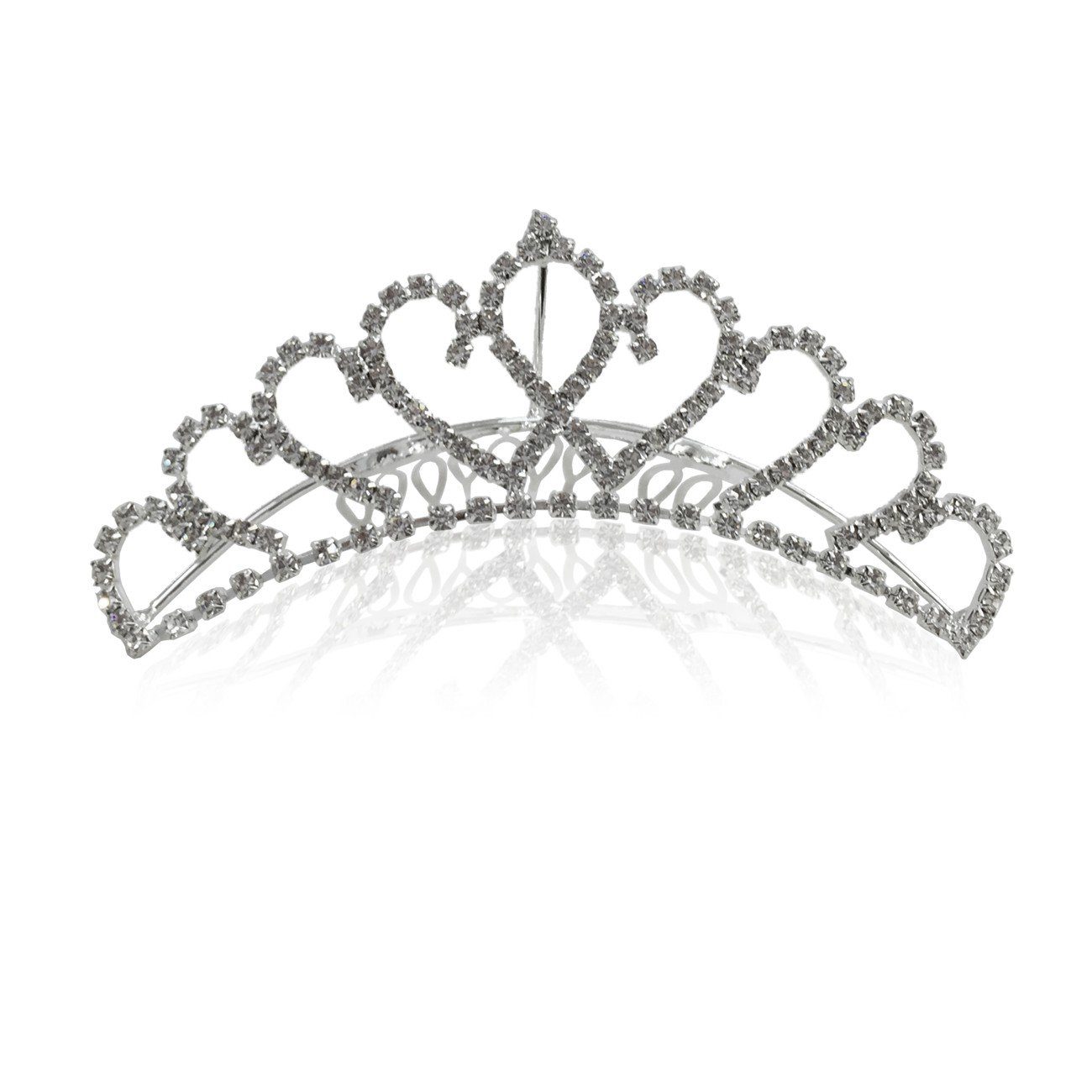 Katara Diadem Diadem mit Kamm oder Haarreif für Kinder, Damen ...
