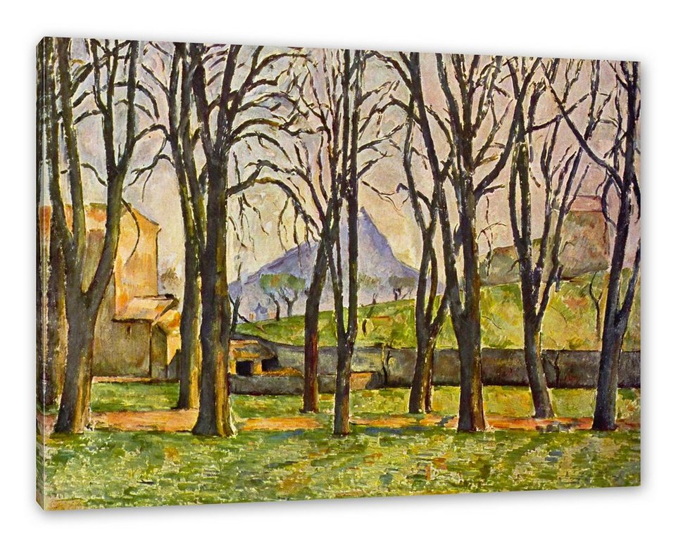Pixxprint Leinwandbild Paul Cézanne Jas De Bouffan Iii Paul Cézanne