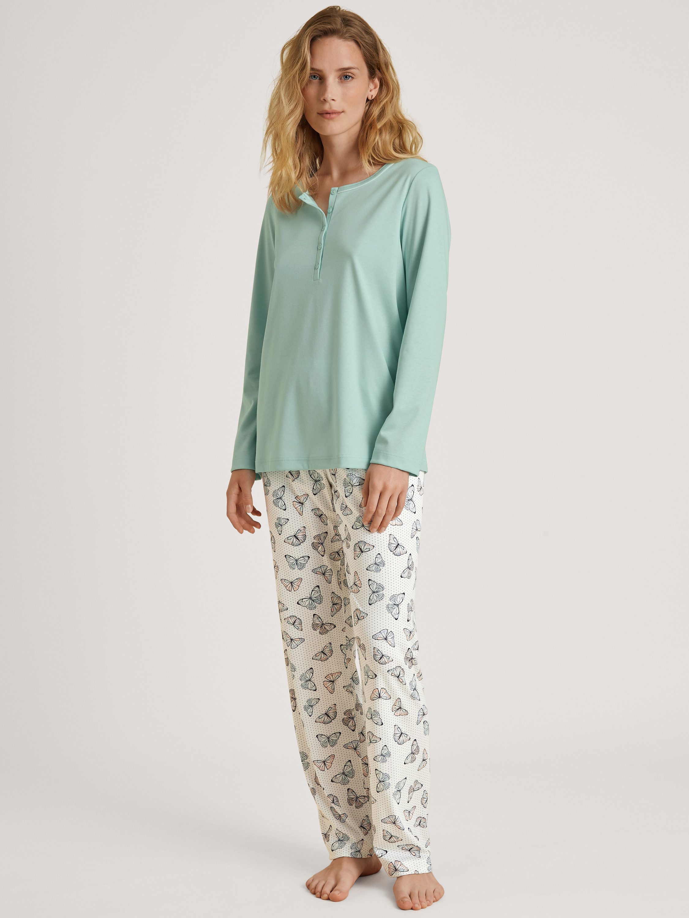 CALIDA Pyjama Pyjama, lang (2 tlg)