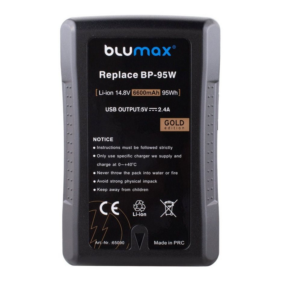 Blumax Akku passend für Sony BP-95W 6600 mAh (14,4V) Kamera-Akku Blumax Akku passend für Sony BP-95W 6600 mAh (14,4V) Kamera-Akku