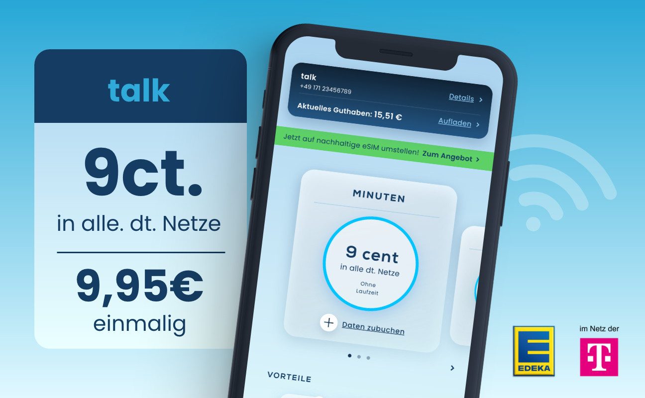 EDEKA smart talk Prepaidkarte