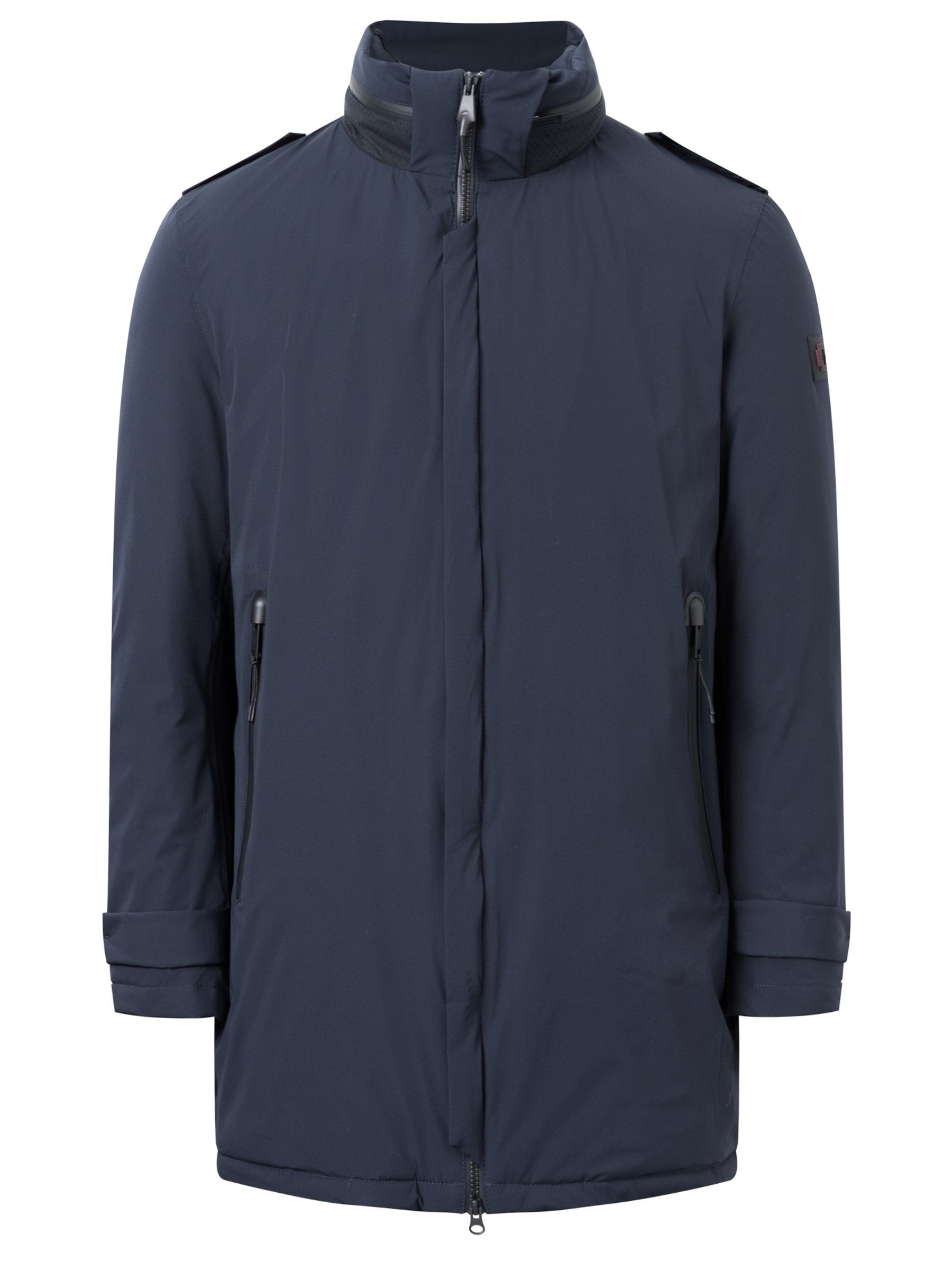 Strellson Kurzmantel Reeno Cloud Coat (1-tlg), Stehkragen mit ...