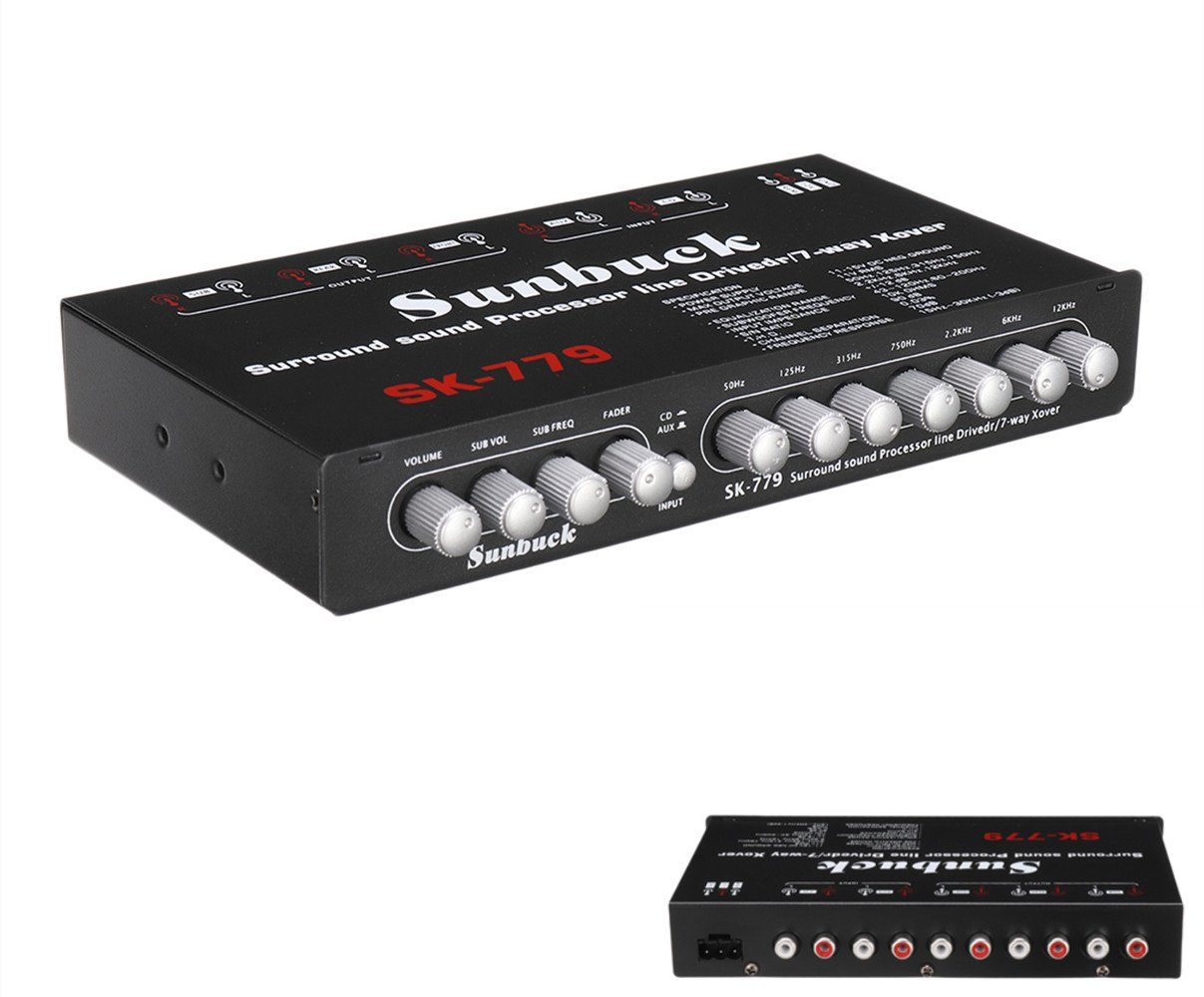 Sunbuck »SK-779« Audioverstärker (HiFi Audio Verstärker Auto Stereo ...