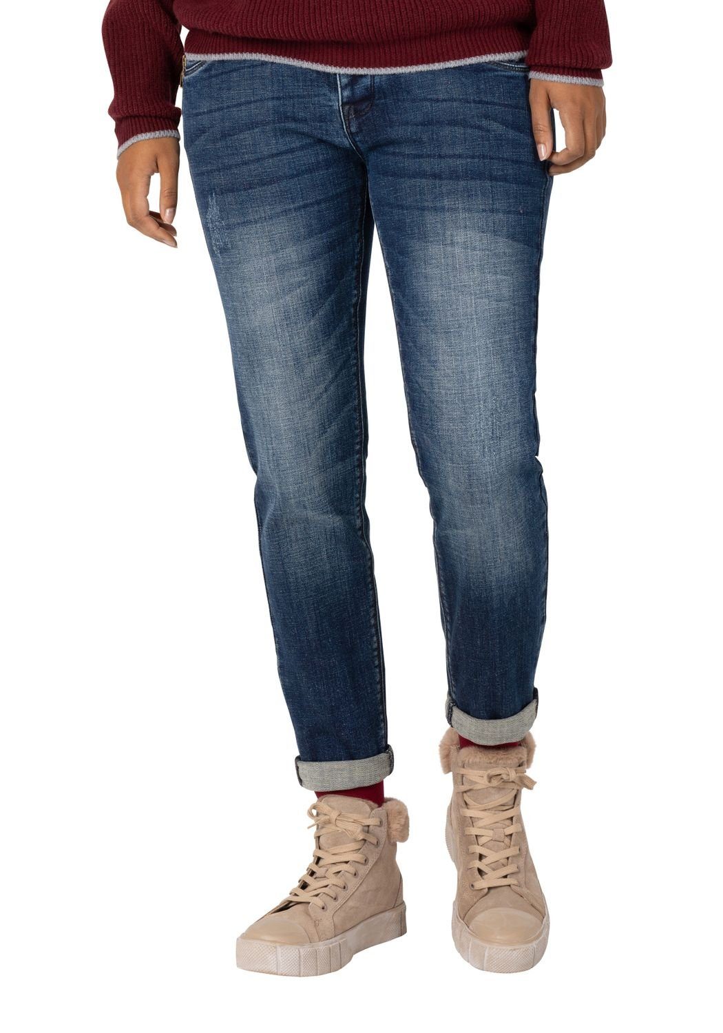 Timezone Slim Fit Jeans Slim Nalitz 78 Mit Stretch