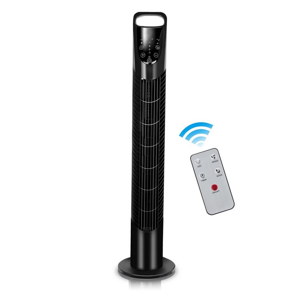 Clanmacy Turmventilator Säulenventilator Mit Fernbedienung