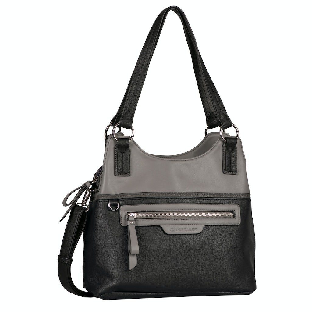 TOM TAILOR Handtasche Tom Tailor Shopper Jule, schwarz, Handbag