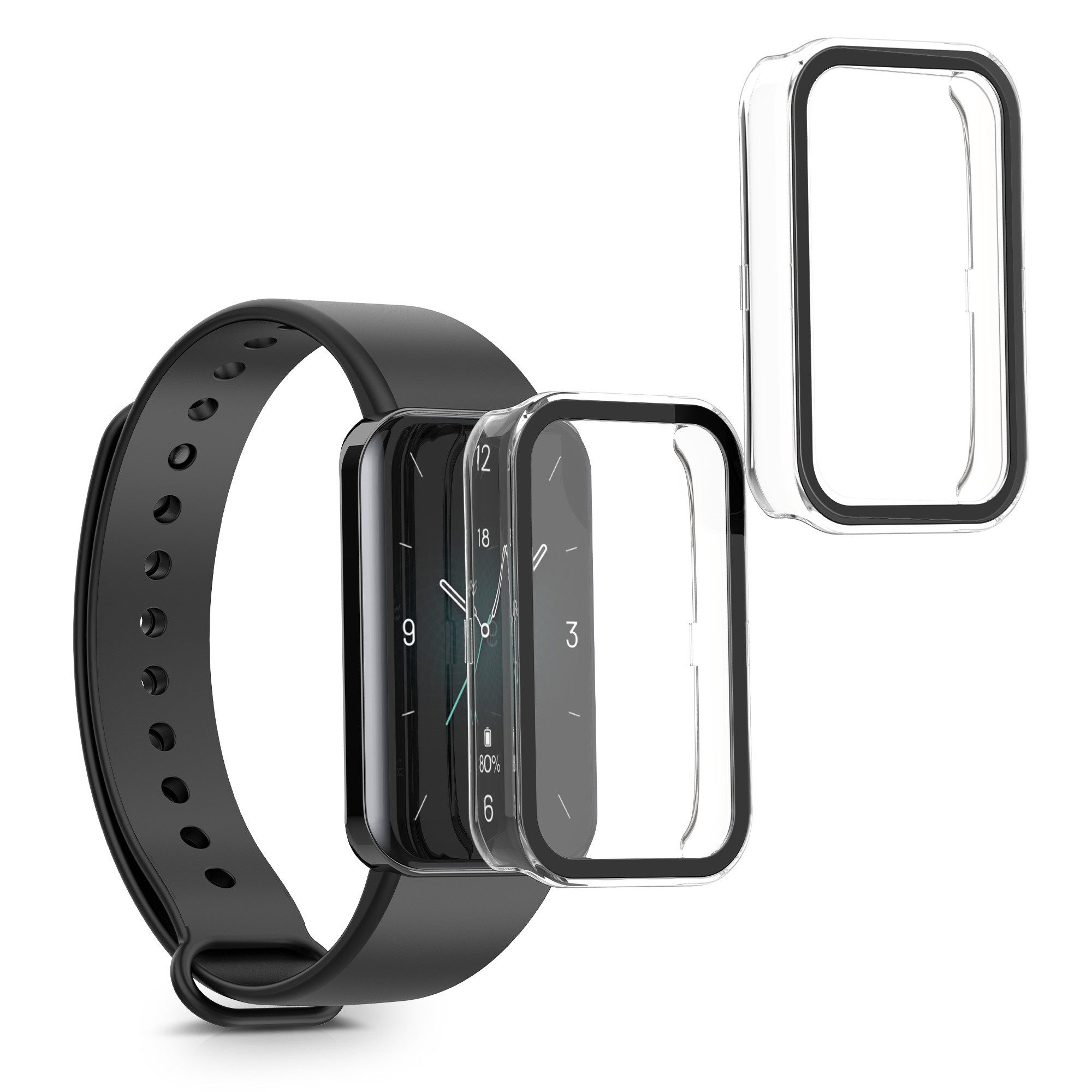 Kwmobile Smartwatch Hülle 2x Hülle Für Honor Band 9 Fullbody