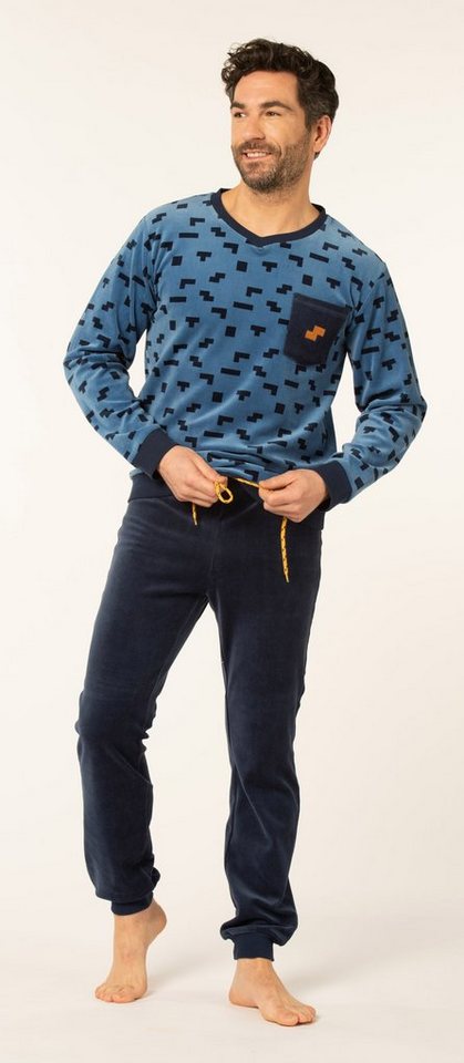 Eskimo Pyjama »Eskimo Herren Pyjama Nikki Qualität« (2 tlg., 2teilig ... Eskimo Pyjama »Eskimo Herren Pyjama Nikki Qualität« (2 tlg., 2teilig ...