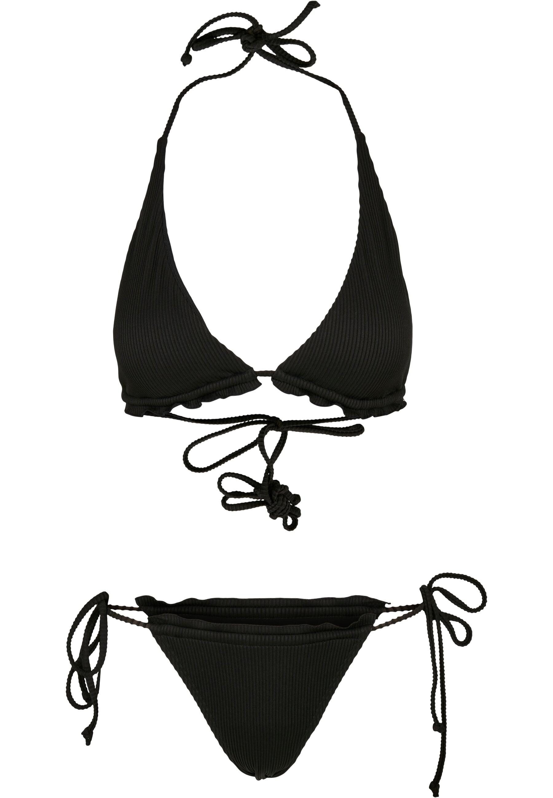 URBAN CLASSICS Bügel-Bikini Urban Classics Damen Ladies Rib Babylock Triangle Bikini ...