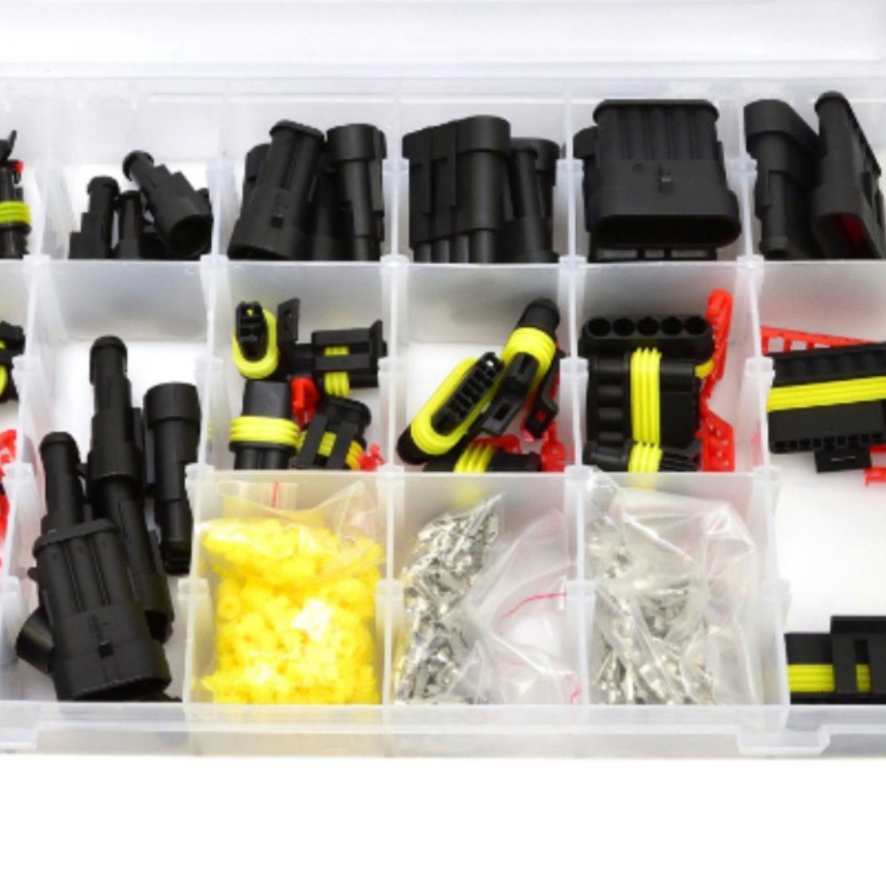 GEKO Elektrowerkzeug-Set Satz elektrischer Verbinder 424 Stück ...