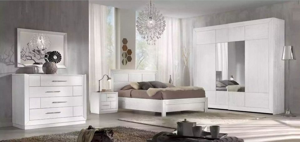 Jvmoebel Komplettschlafzimmer Luxus Komplettes Schlafzimmer Set Bett 2x