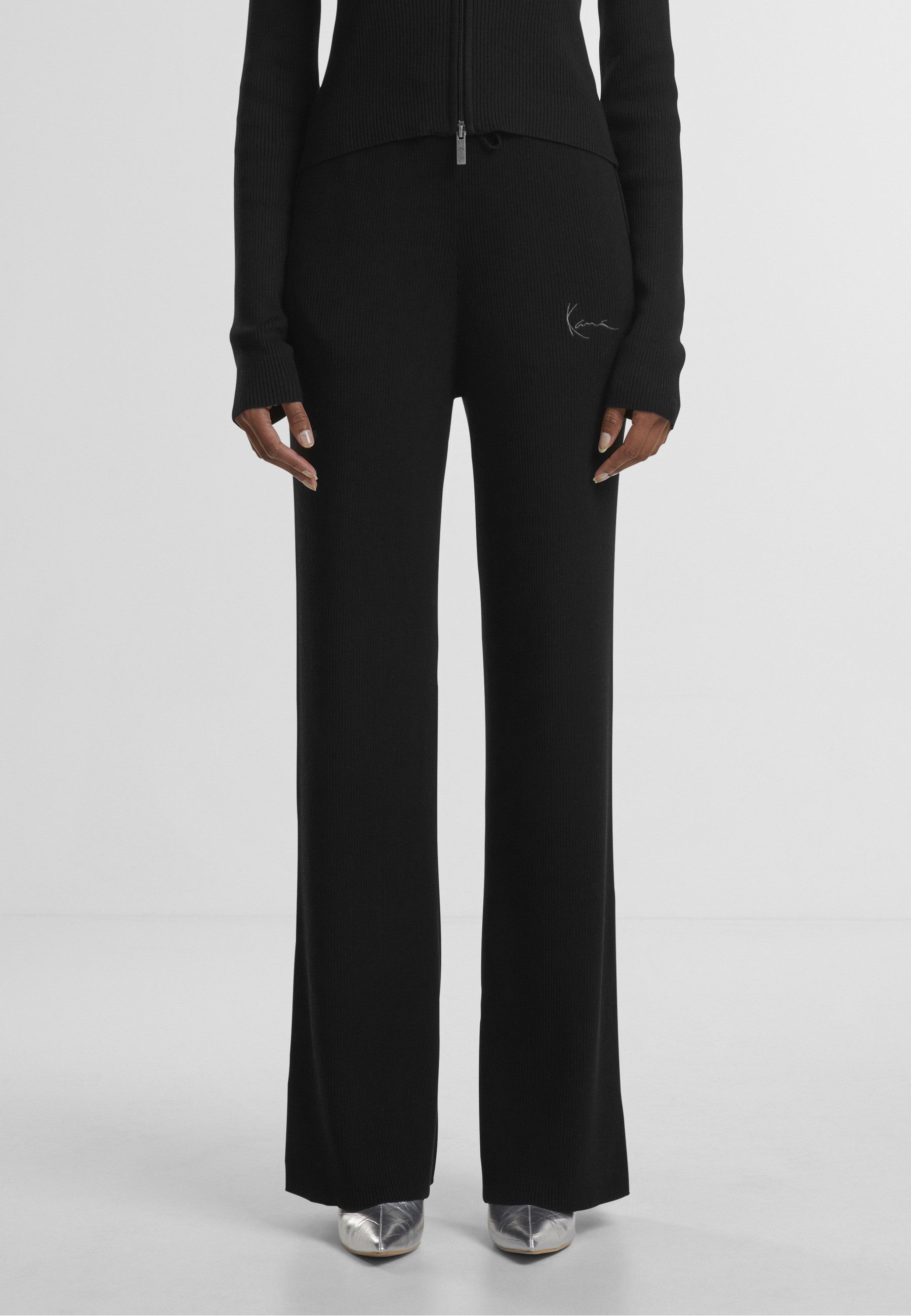 Karl Kani Bolero Karl Kani Karl Kani Small Signature Knit Wide Leg ...