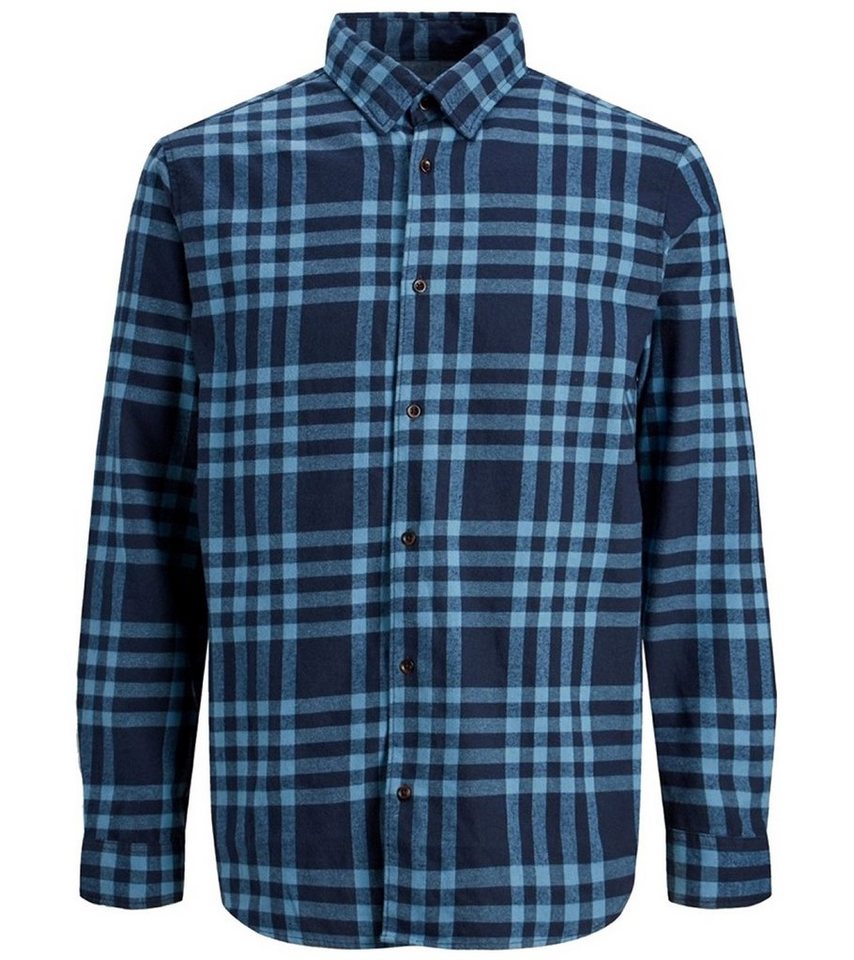 Jack And Jones Langarmhemd Jack And Jones Herren Karo Hemd Flanell Langarm