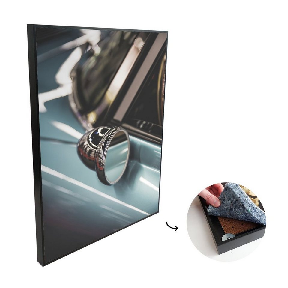 Muchowow Akustikplatte Spiegel Auto Oldtimer 1 St Malerei Gegen