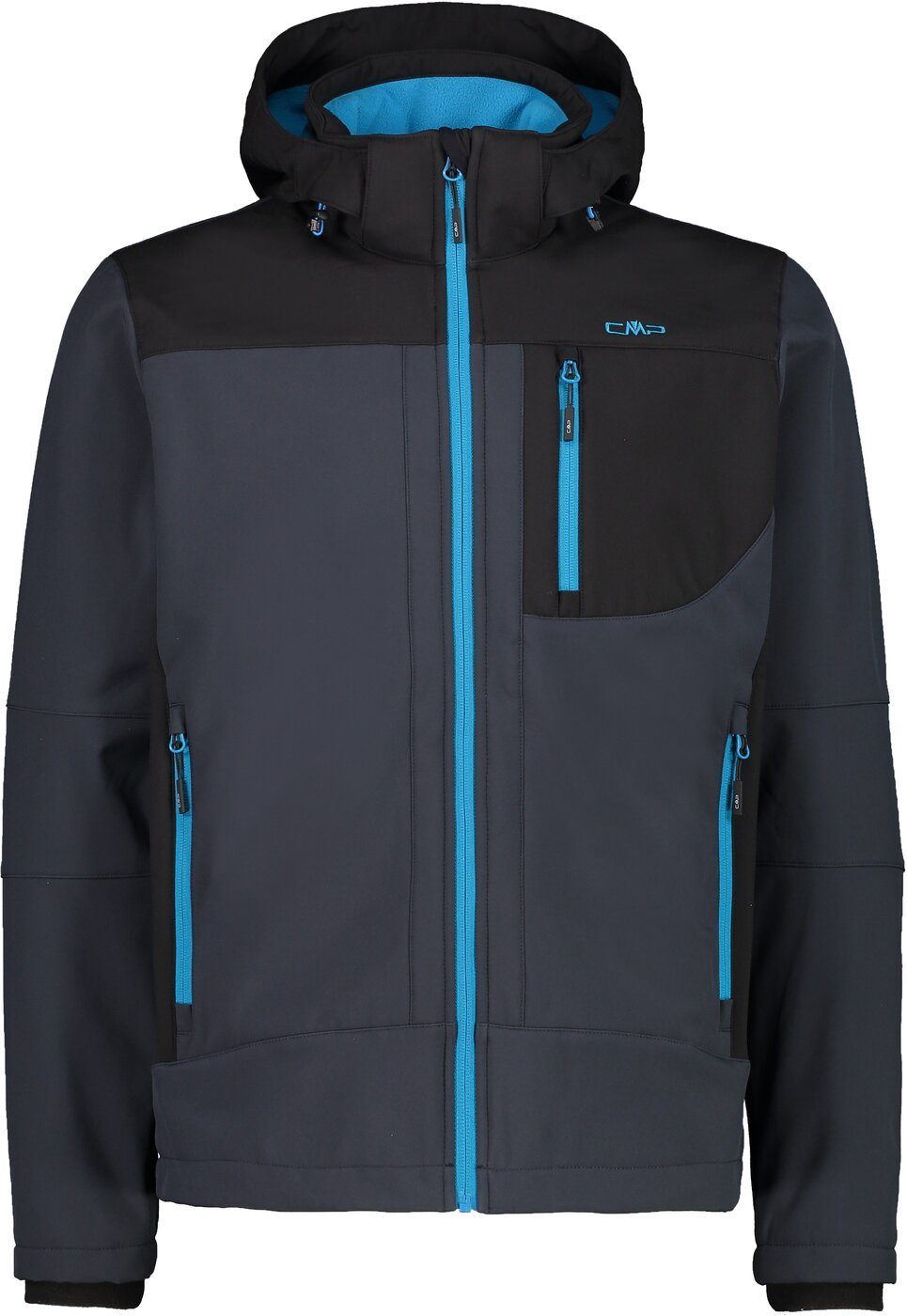 Cmp Funktionsjacke Man Jacket Zip Hood Antracite Danube