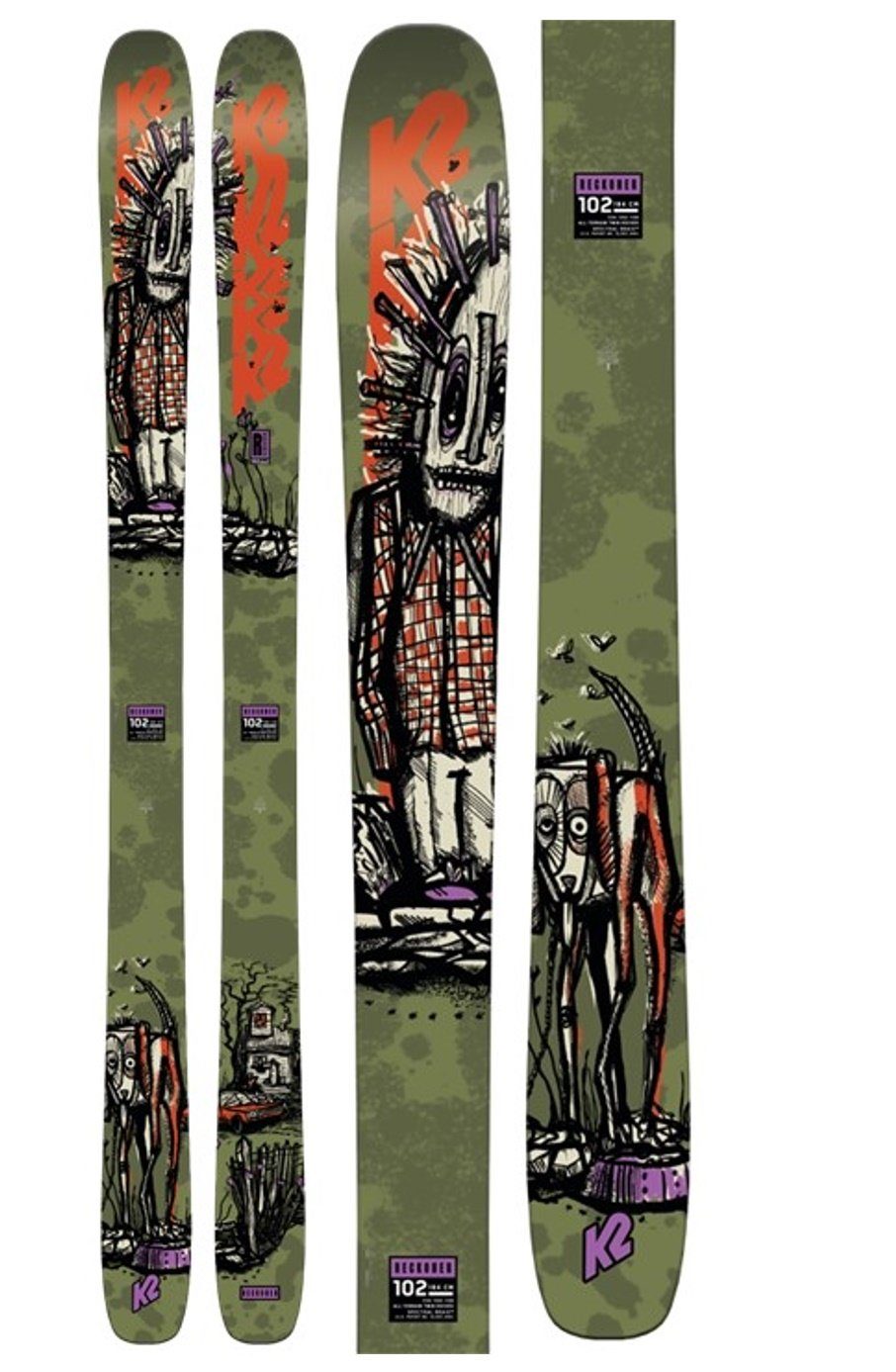 K2 Ski, K2 Freeride Ski Reckoner 102 ´23