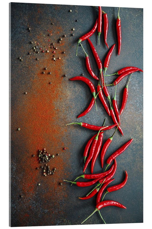 Posterlounge Acrylglasbild Editors Choice Cayennepfeffer Chili Und