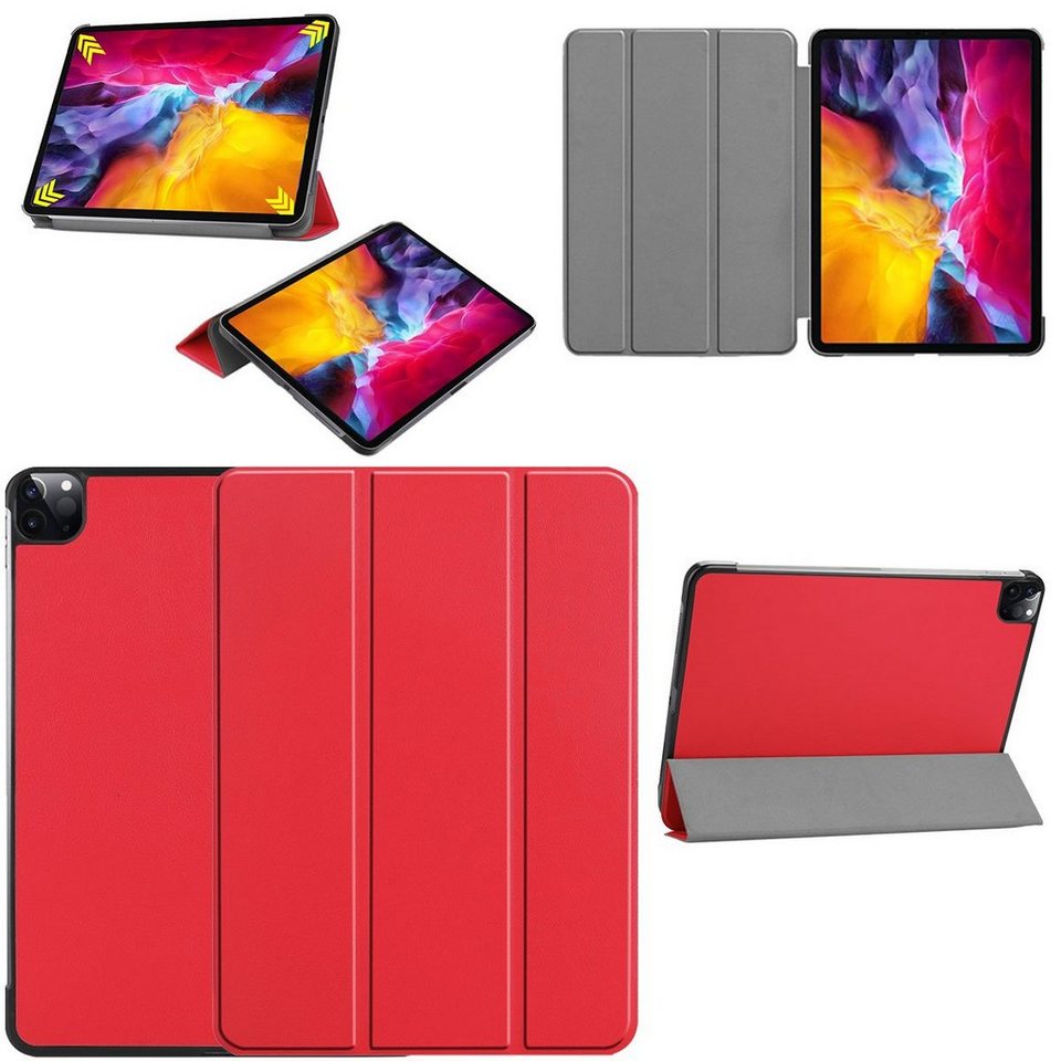 Wigento Tablet Hülle Für Apple Ipad Pro 129 2021 Tablet Tasche 3 Folt