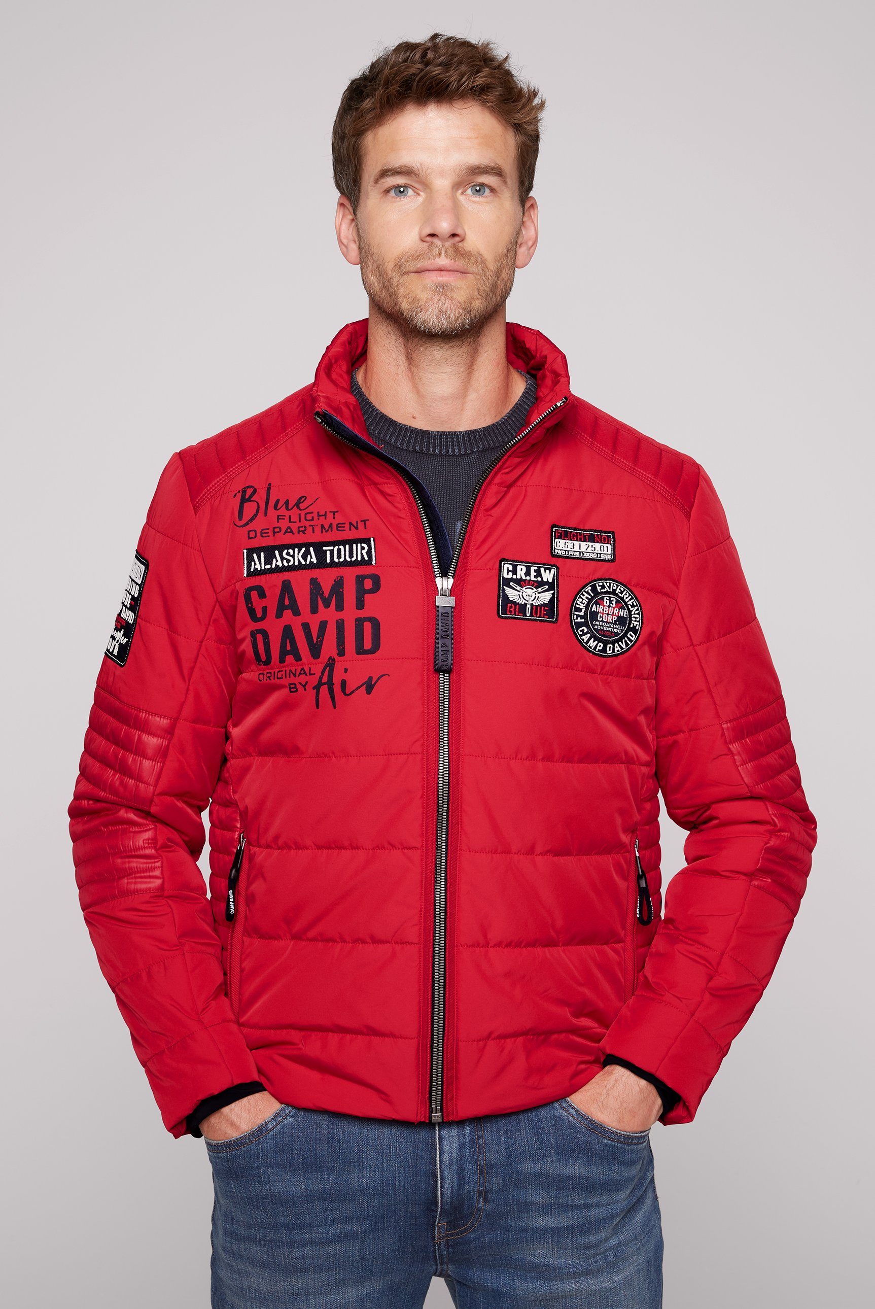 Rote Camp David Herren Jacken online kaufen | OTTO